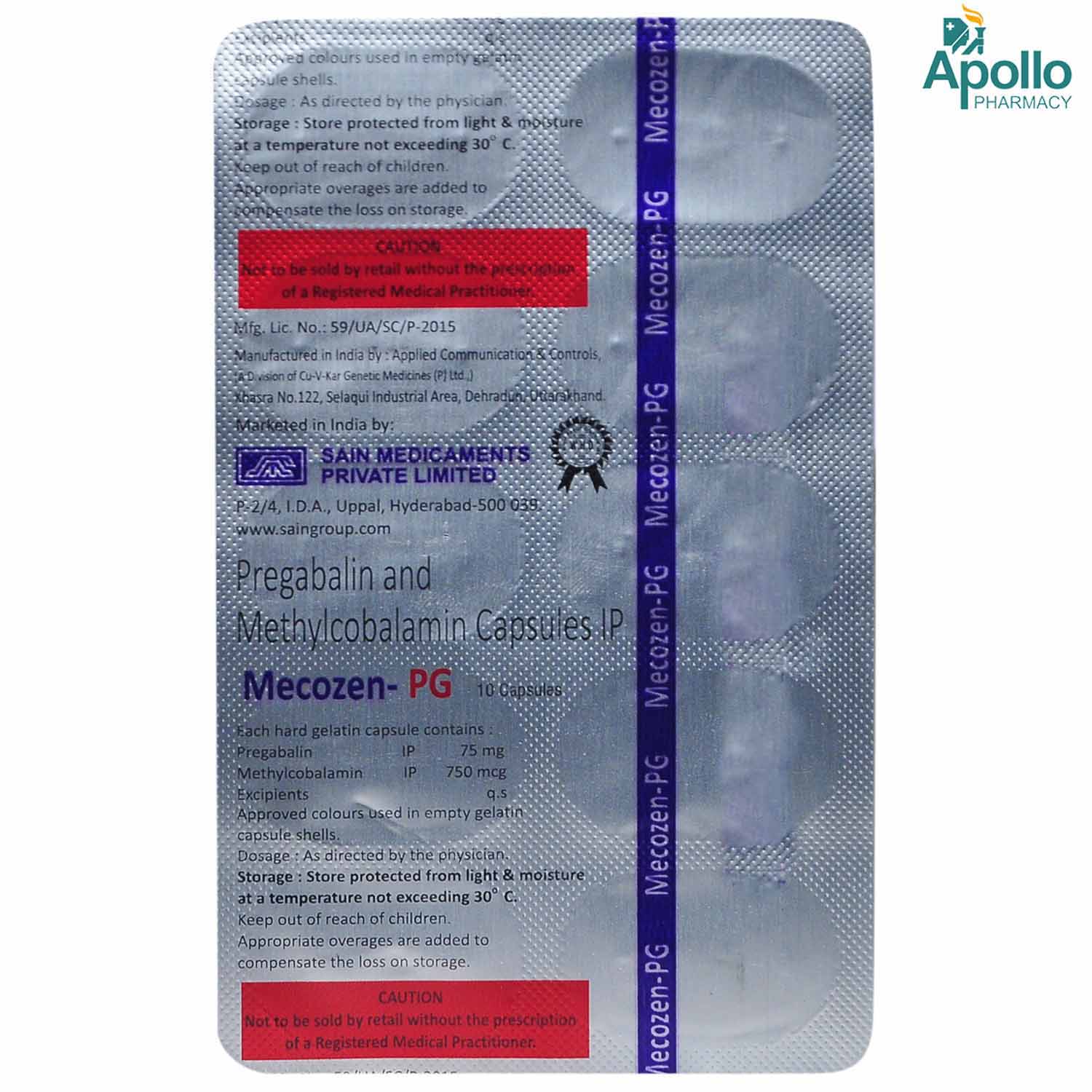 MECOZEN PG TABLET Price, Uses, Side Effects, Composition - Apollo Pharmacy