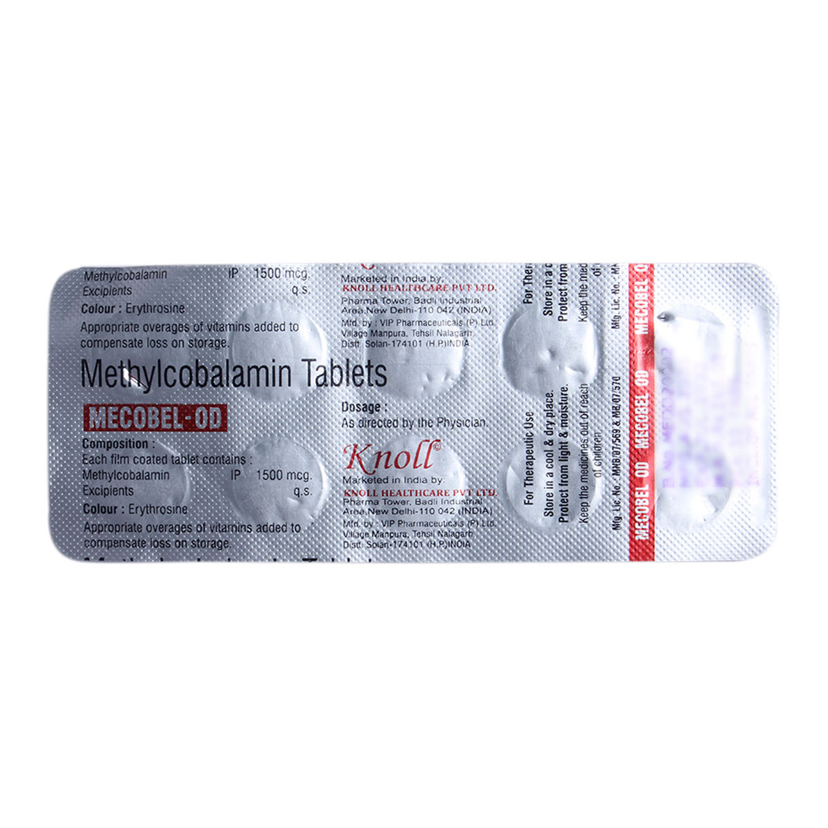 Mecobel Od Tablet 10'S Price, Uses, Side Effects, Composition - Apollo ...