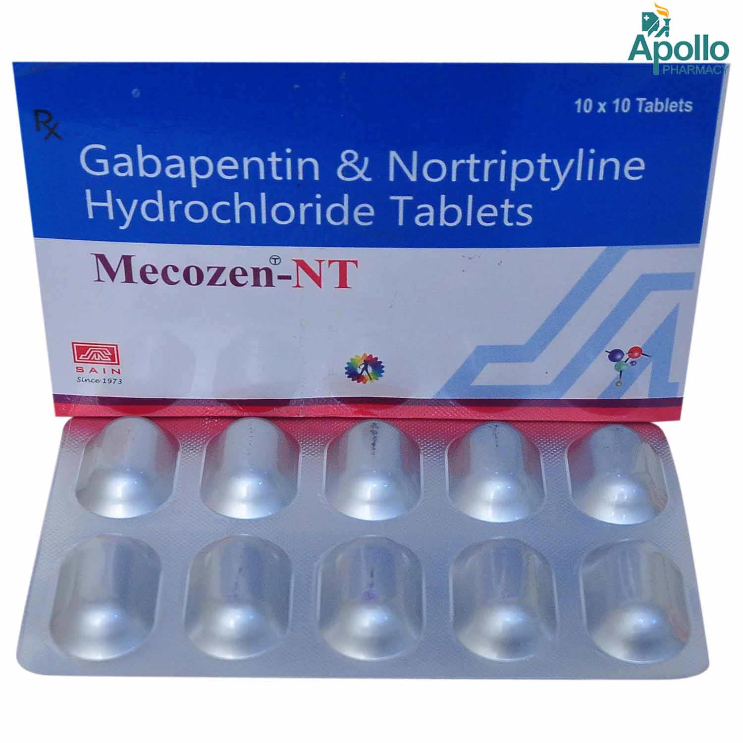 Mecozen-NT Tablet 10's Price, Uses, Side Effects, Composition - Apollo ...