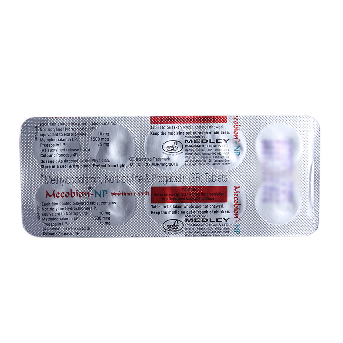Mecobion-Np 75mg Tablet 10s Price, Uses, Side Effects, Composition ...