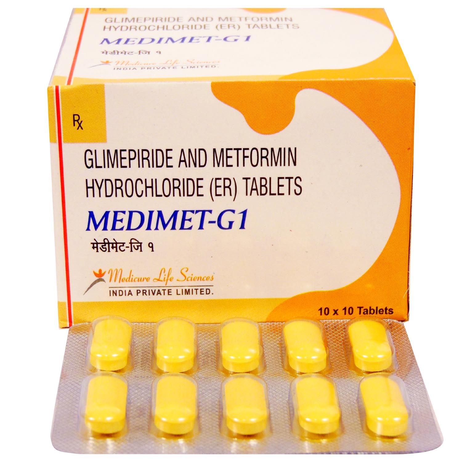 Medimet G1 Tablet 10's Price, Uses, Side Effects, Composition - Apollo ...