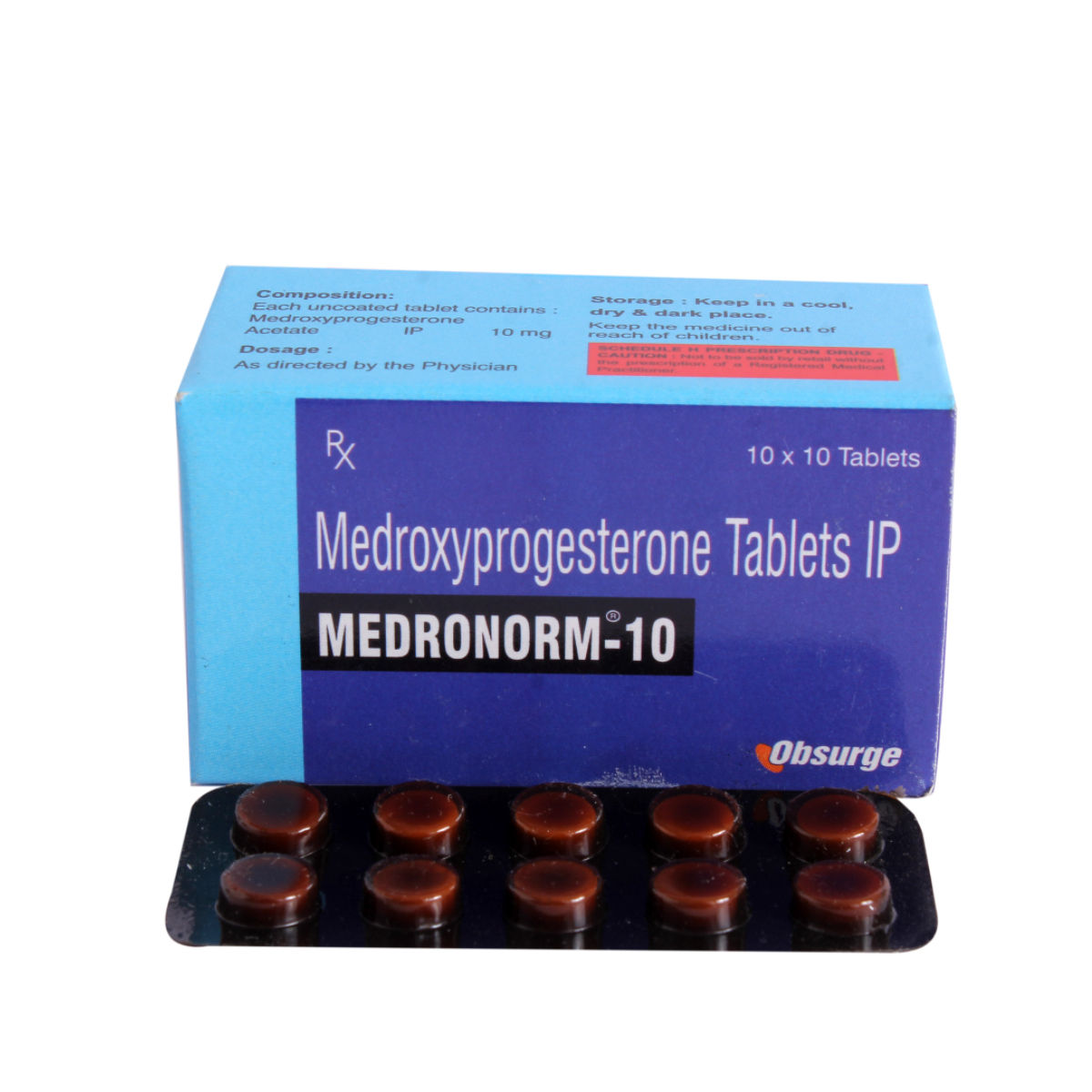 MEDRONORM 10MG TABLET Price, Uses, Side Effects, Composition - Apollo ...