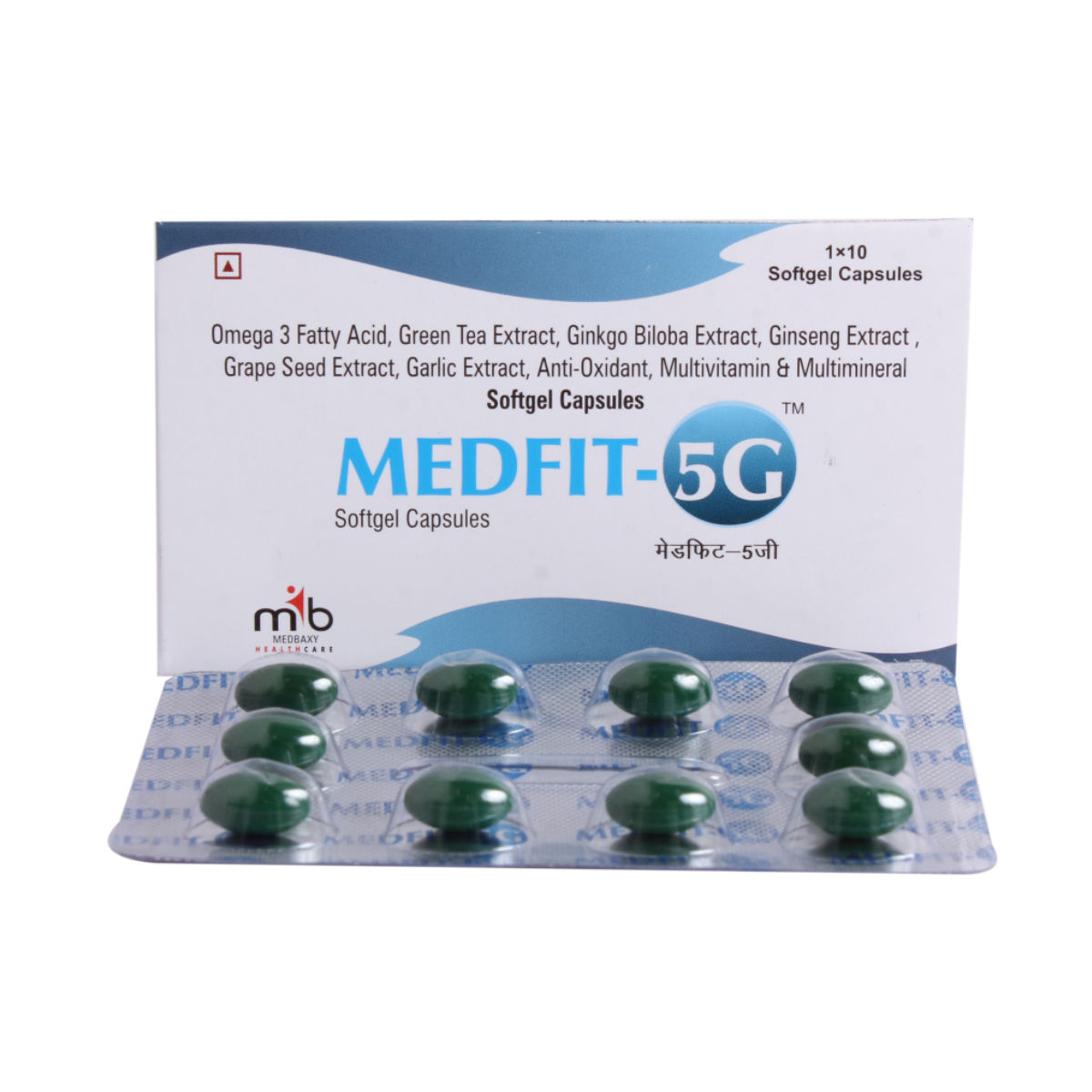Medfit-5g Softgel Capsule 10's Price, Uses, Side Effects, Composition ...