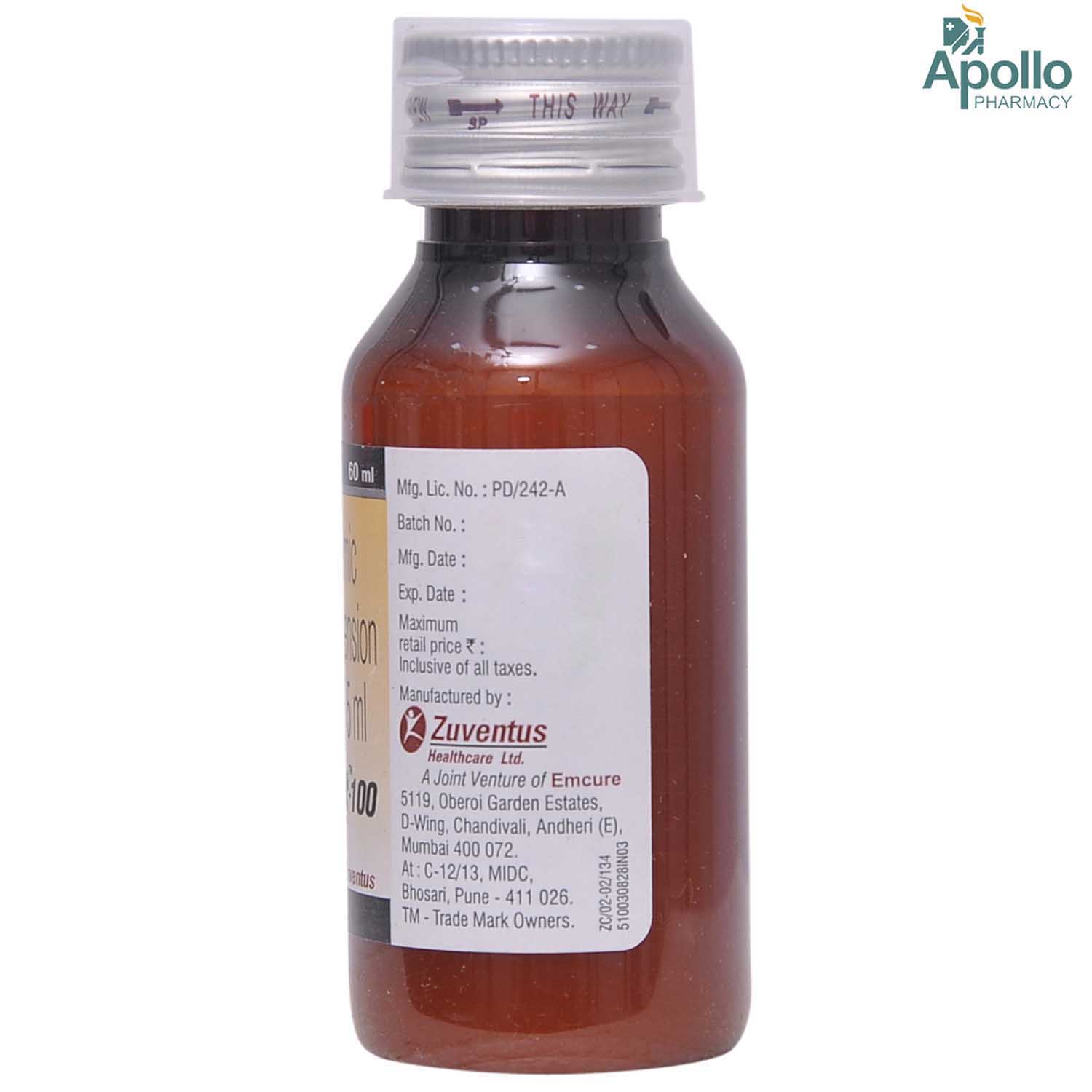 Mefast 100 Suspension 60 ml Price, Uses, Side Effects, Composition ...