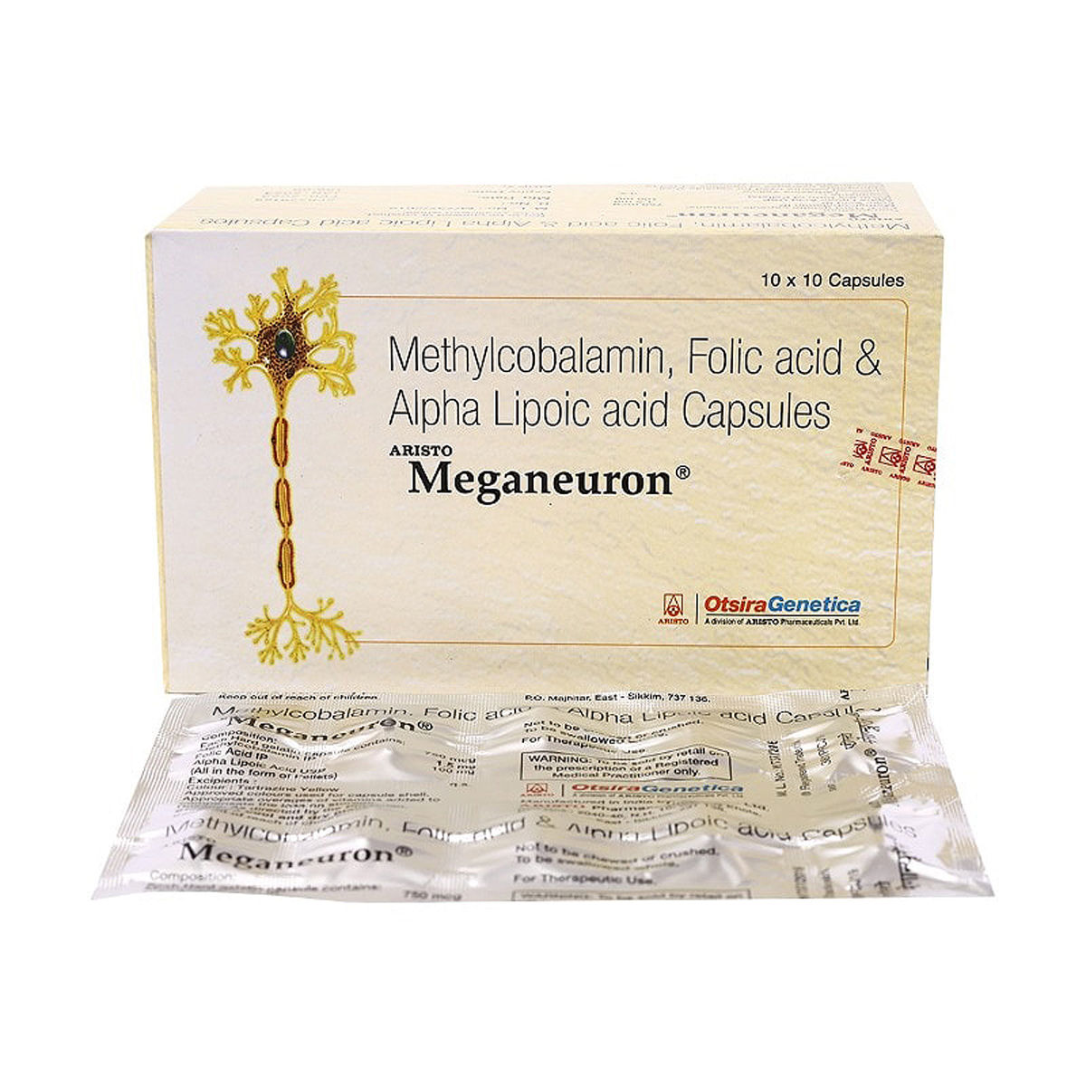 Meganeuron Capsule 10's Price, Uses, Side Effects, Composition - Apollo ...
