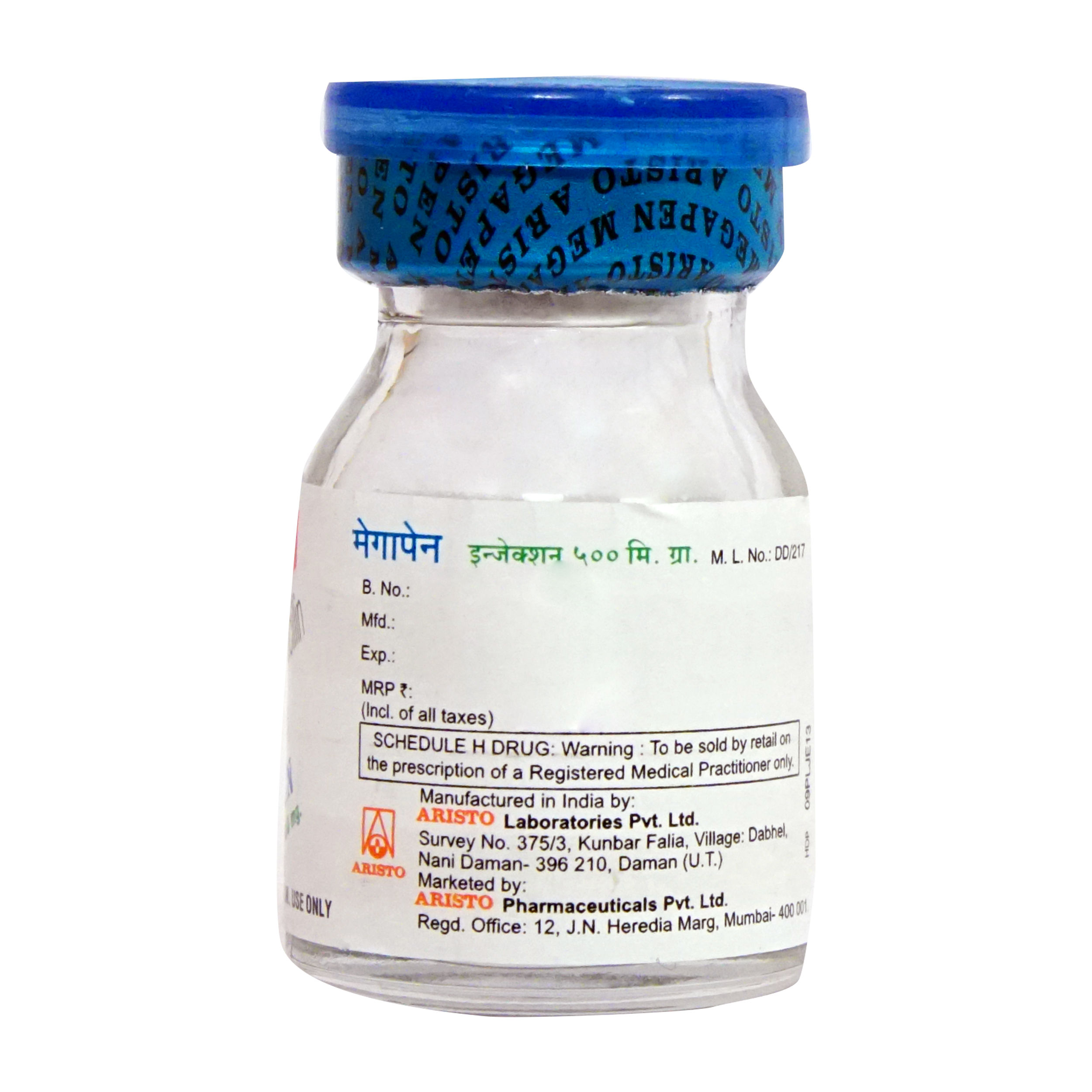 Megapen 500 mg Injection 1's Price, Uses, Side Effects, Composition ...