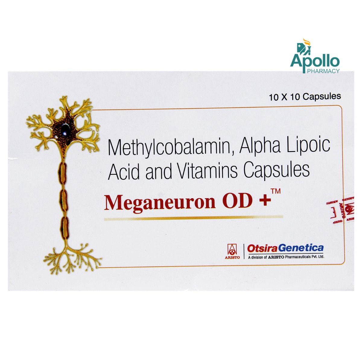 Meganeuron OD Plus Capsule 10's Price, Uses, Side Effects, Composition ...