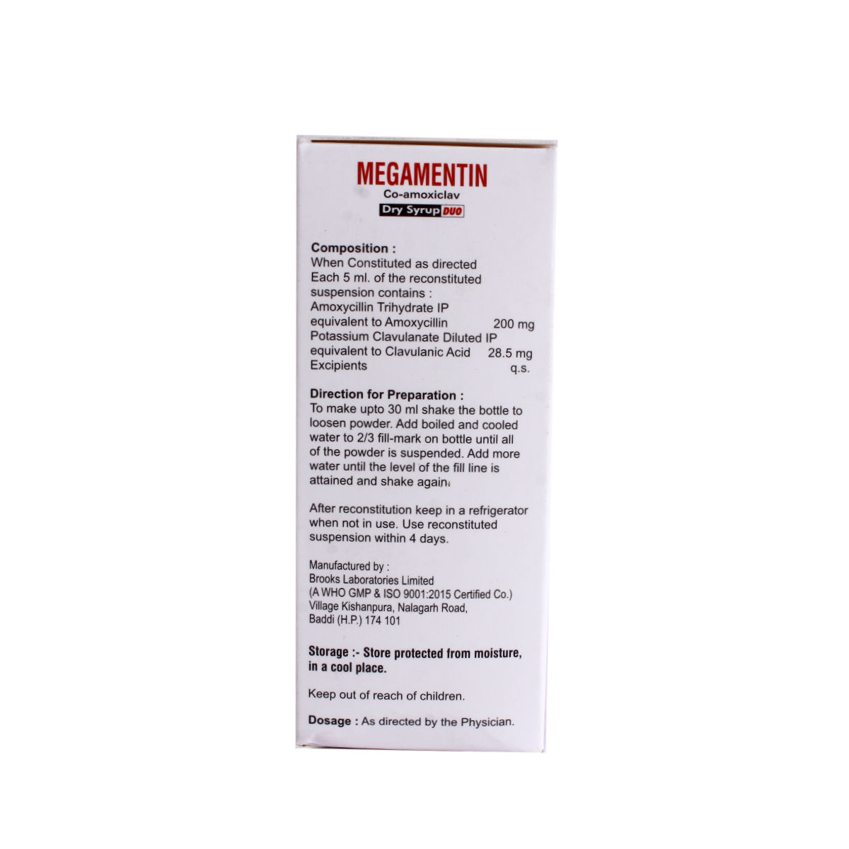 Megamentin Duo Syrup 30 ml Price, Uses, Side Effects, Composition ...