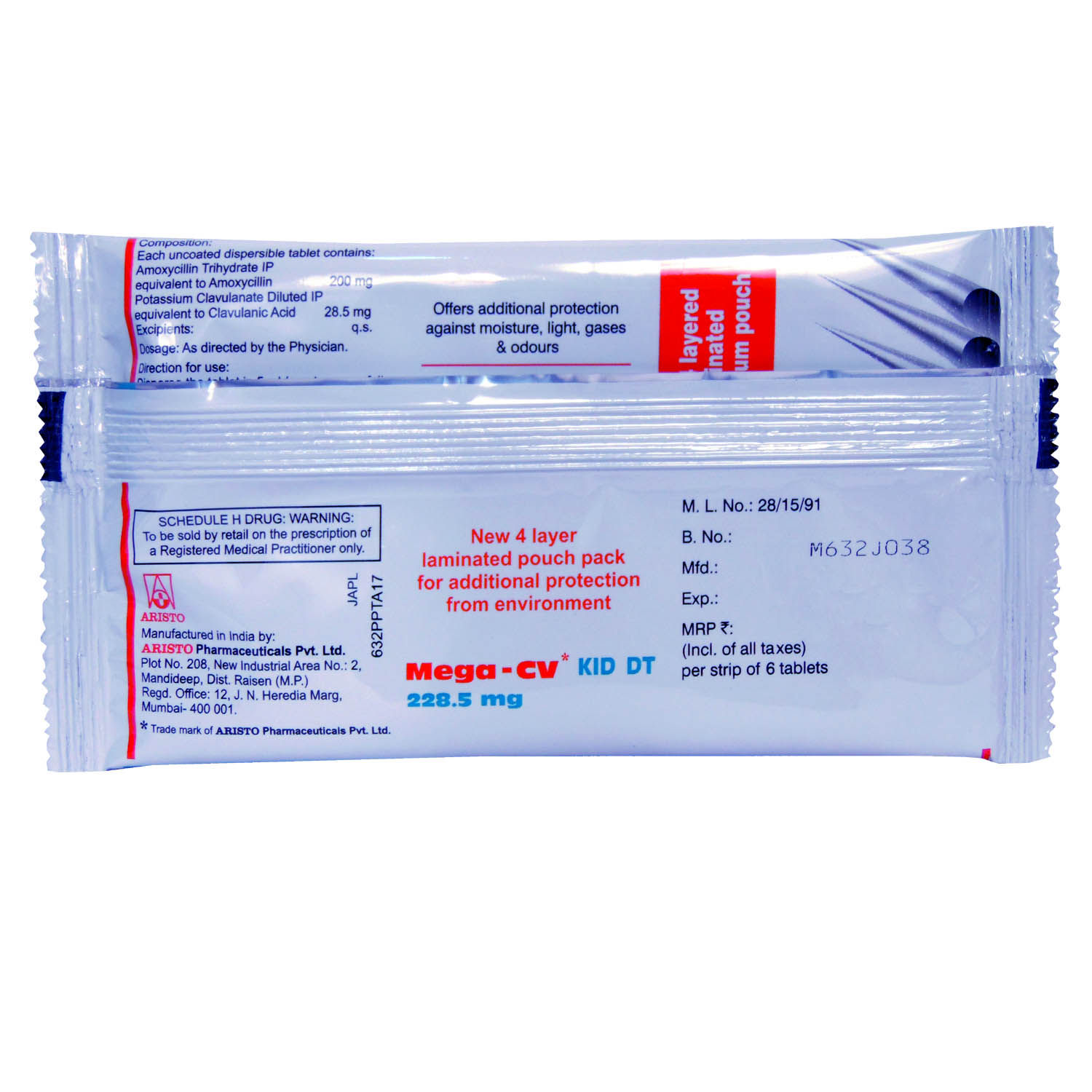 MEGA CV KID DT TABLET Price, Uses, Side Effects, Composition - Apollo ...