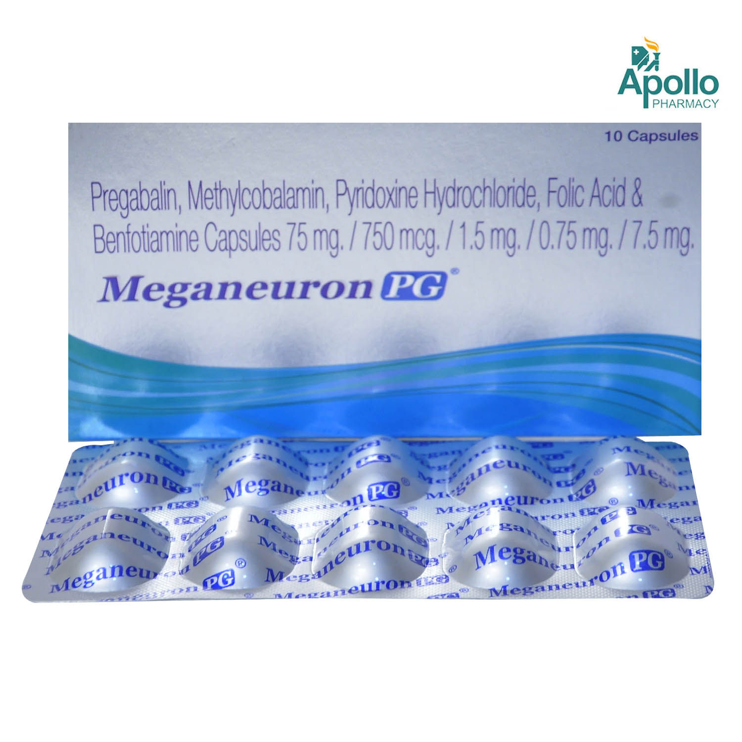 Meganeuron PG Capsule 10's Price, Uses, Side Effects, Composition ...
