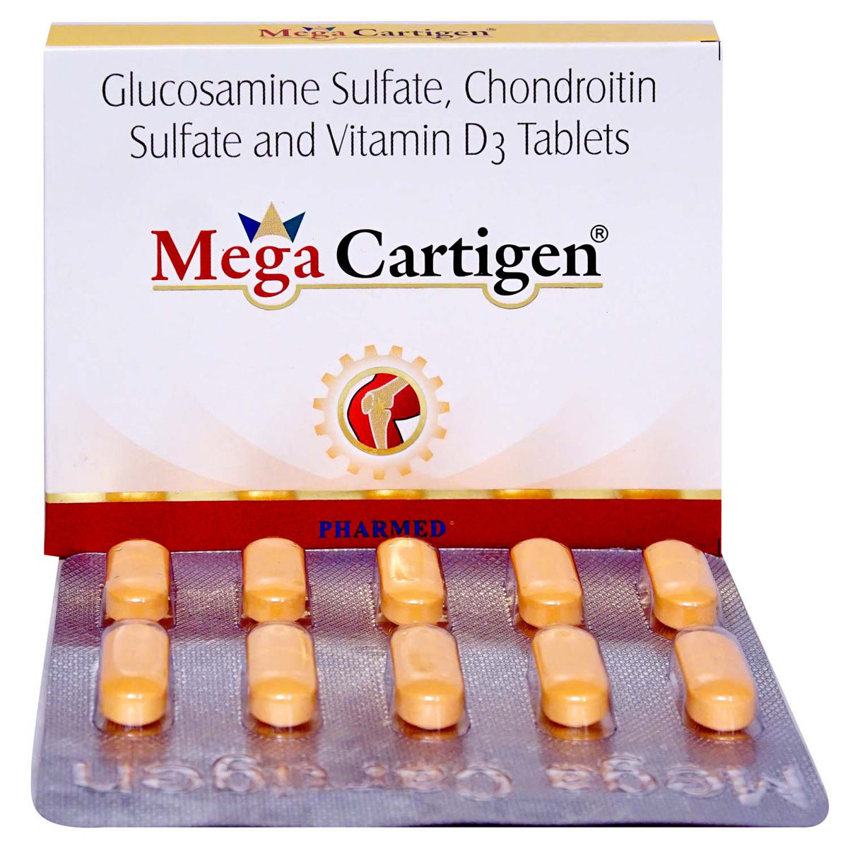 Mega Cartigen Tablet 10's Price, Uses, Side Effects, Composition ...