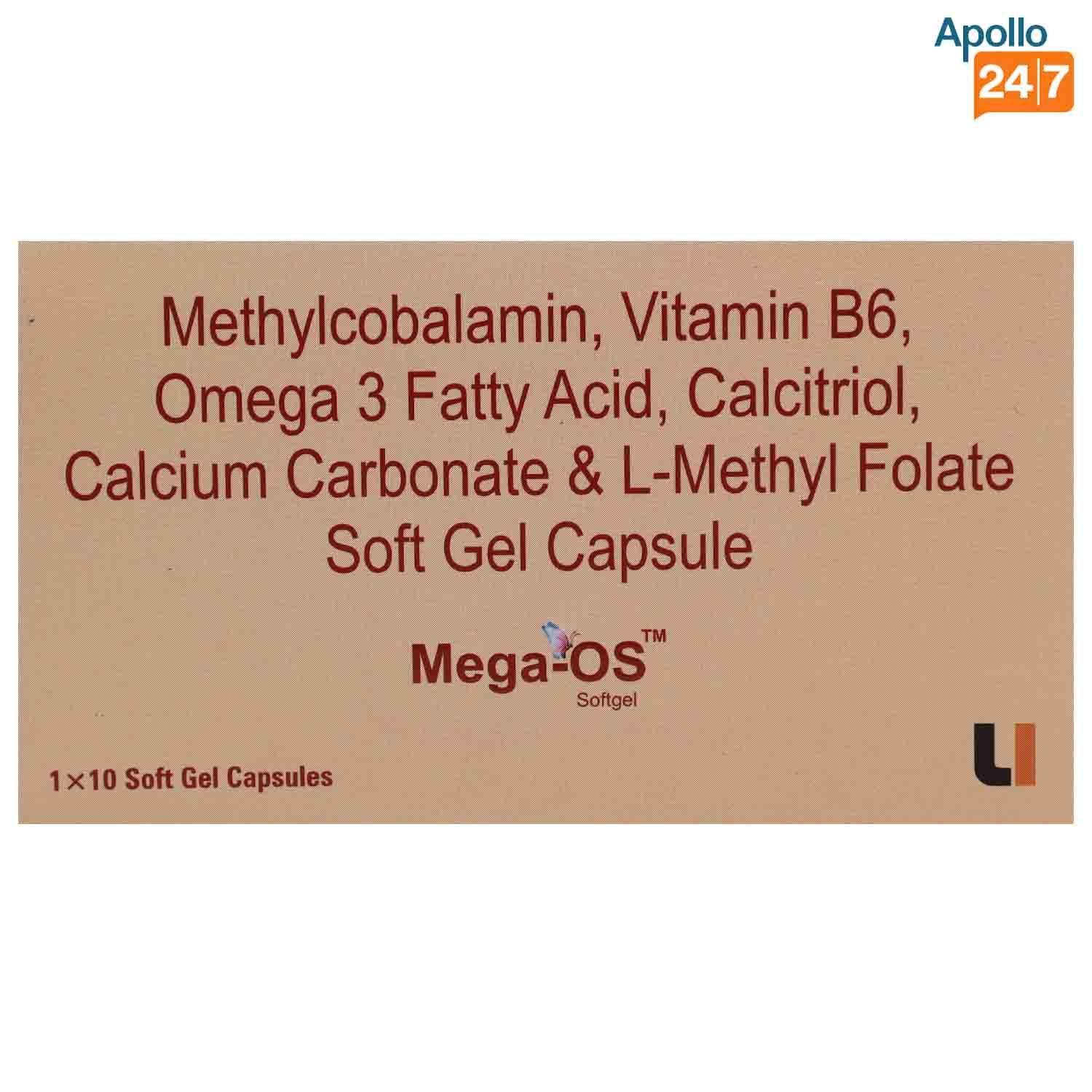 Mega OS Capsule 10's Price, Uses, Side Effects, Composition - Apollo ...