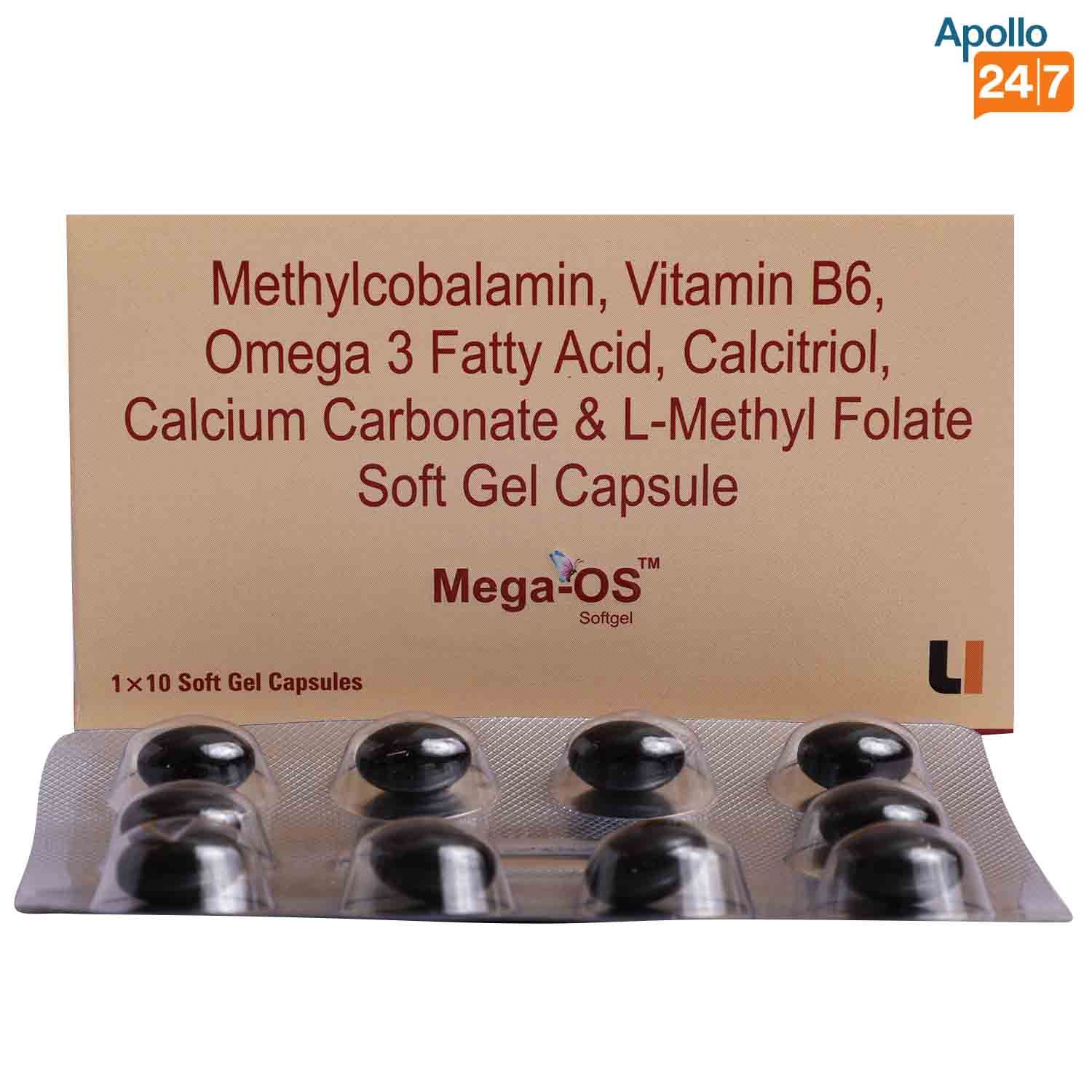 Mega OS Capsule 10's Price, Uses, Side Effects, Composition - Apollo ...