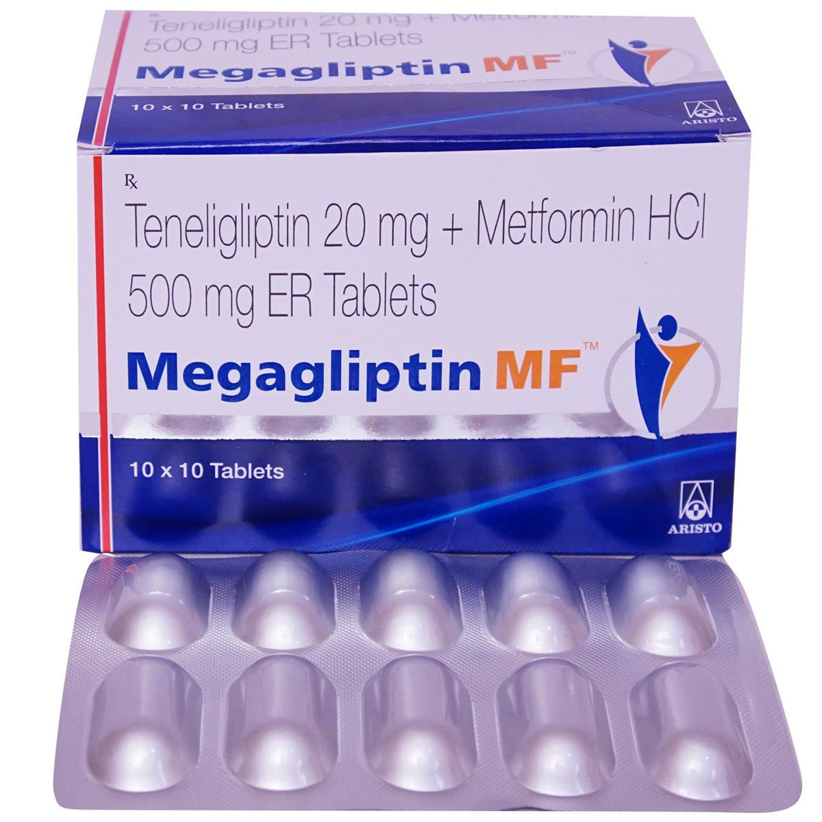 Megagliptin MF Tablet 10's Price, Uses, Side Effects, Composition ...