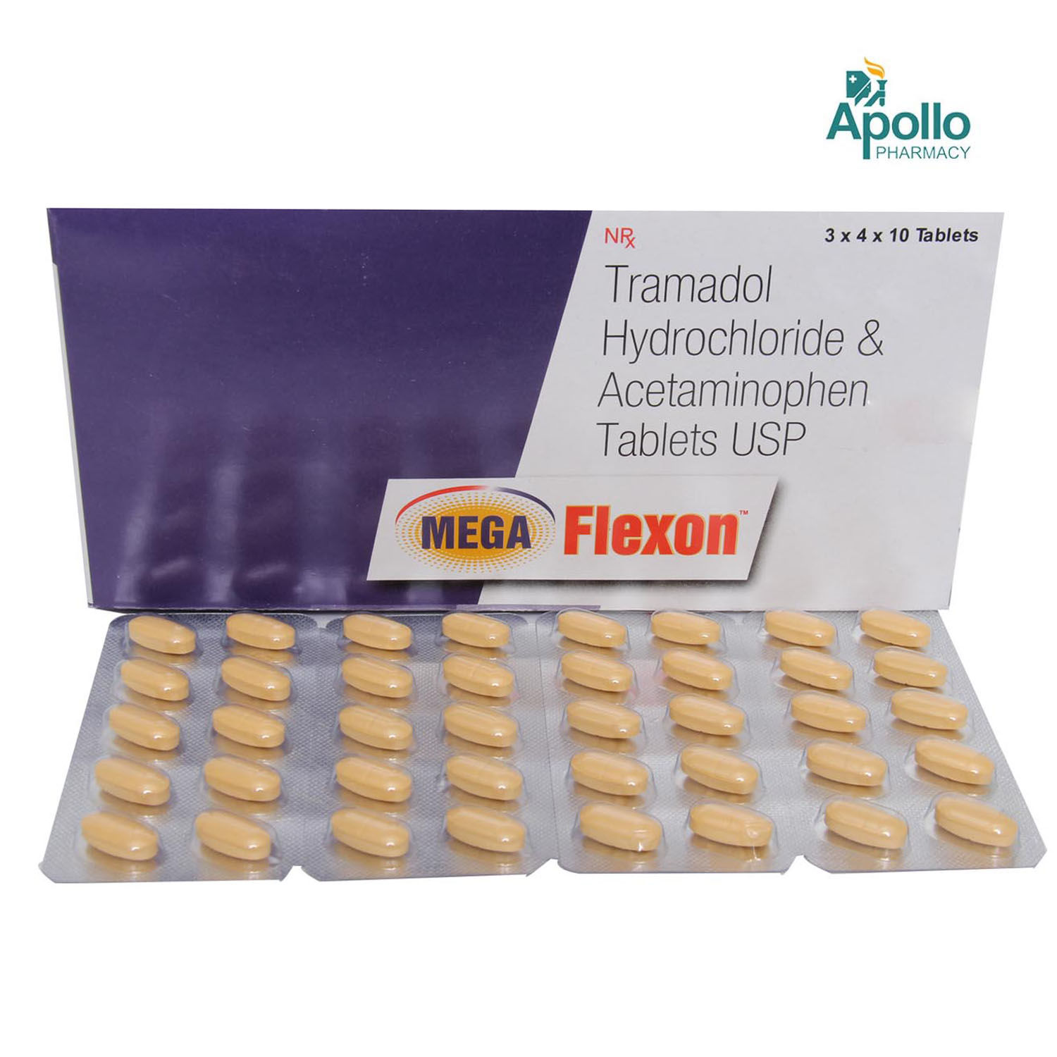 MEGA FLEXON TABLET 10'S Price, Uses, Side Effects, Composition - Apollo Pharmacy