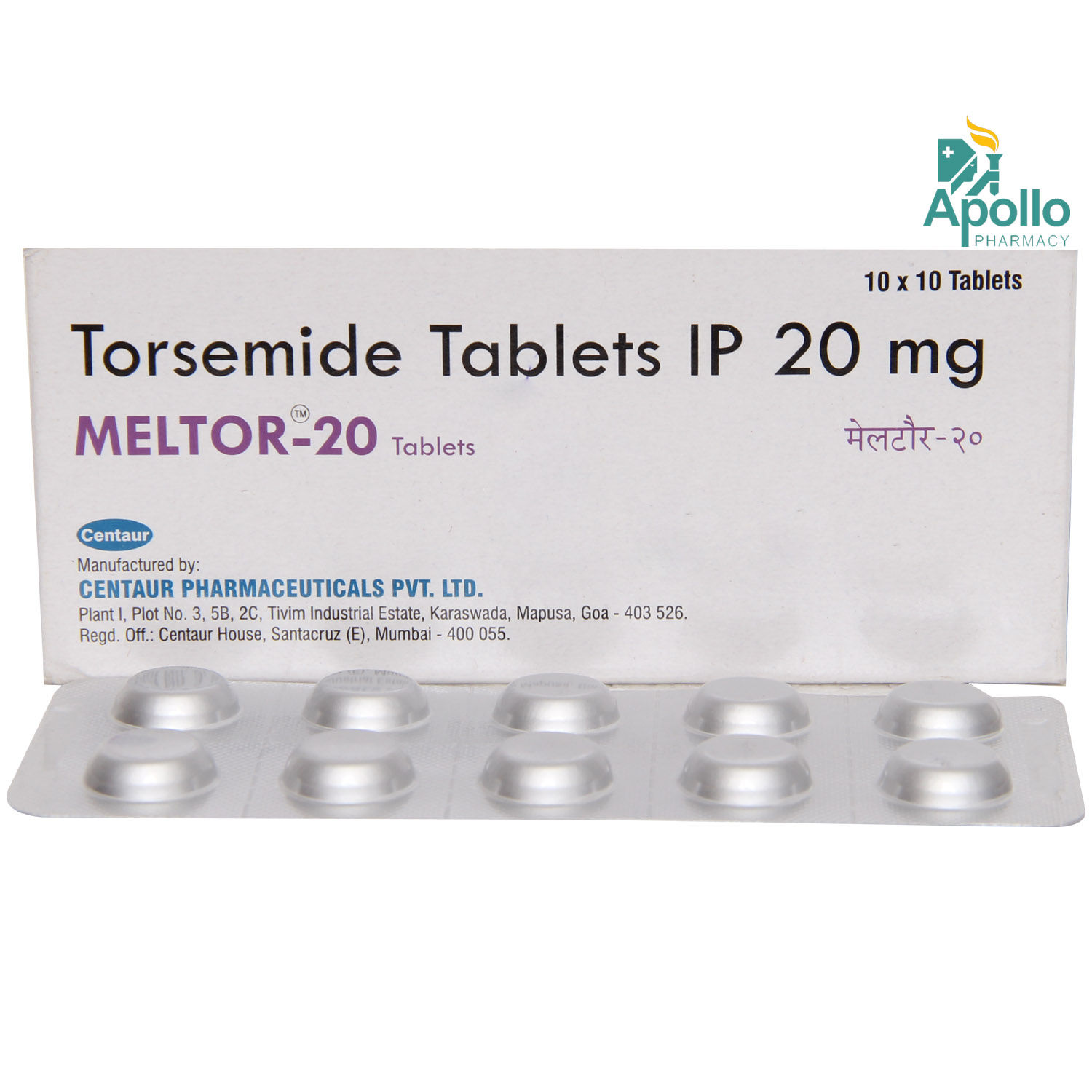 Meltor 20mg Tablet 10's Price, Uses, Side Effects, Composition - Apollo ...