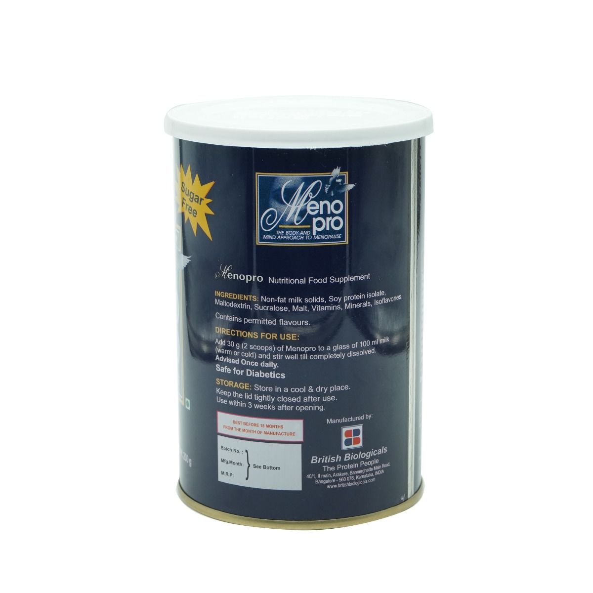 Menopro Mango Flavour Powder, 200 gm Price, Uses, Side Effects ...