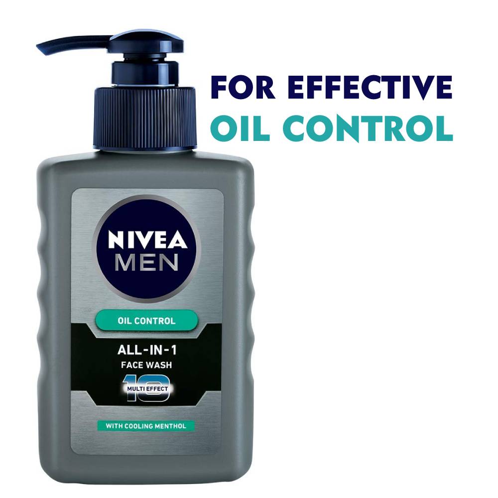 Nivea Men All-in-1 Oil Control Face Wash, 150 ml Price, Uses, Side ...
