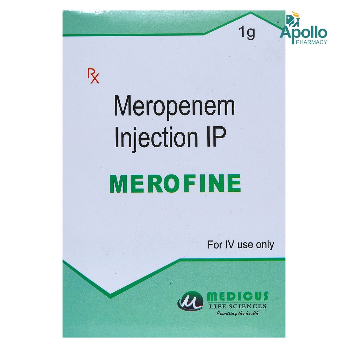 MEROFINE INJECTION 1GM Price, Uses, Side Effects, Composition - Apollo ...