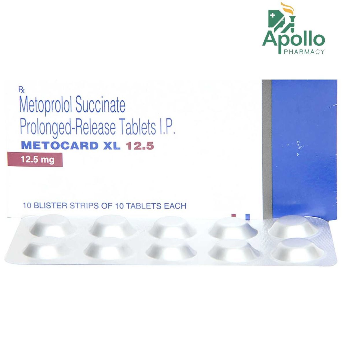 Metocard XL 12.5 Tablet 10's Price, Uses, Side Effects, Composition ...
