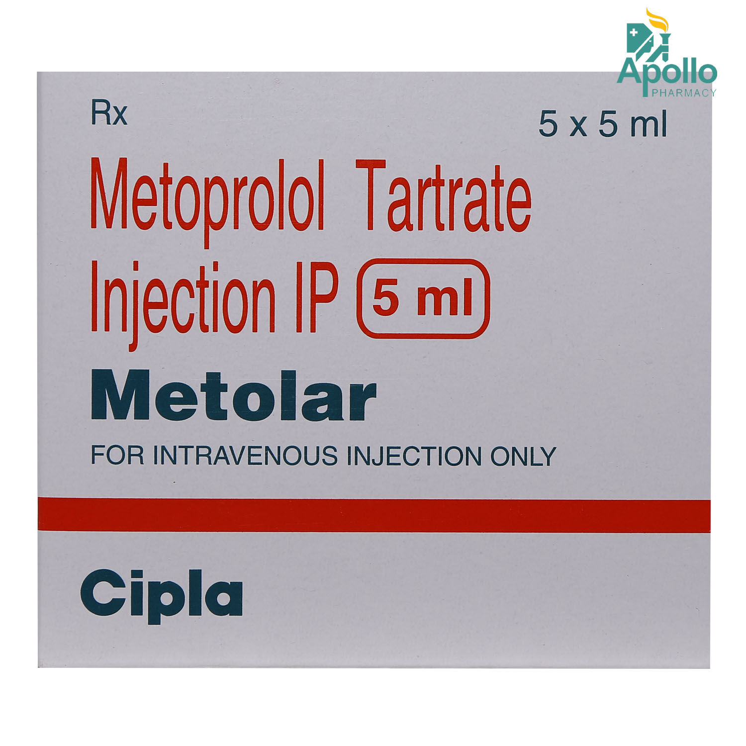 Metolar Injection 5 ml Price, Uses, Side Effects, Composition - Apollo ...