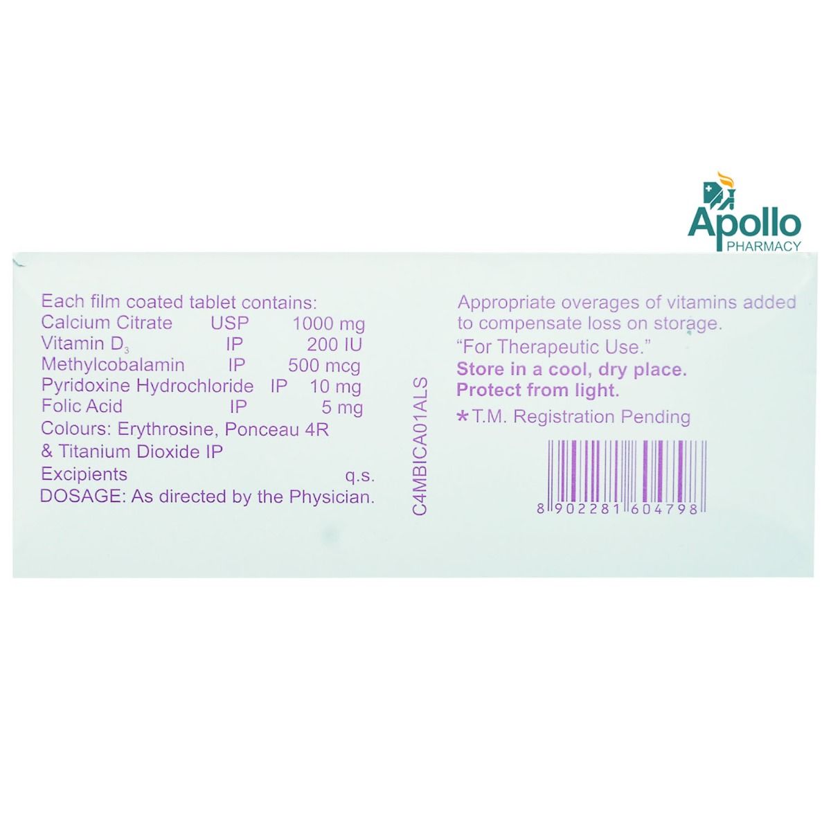 Methycal Tablet 15's Price, Uses, Side Effects, Composition - Apollo ...