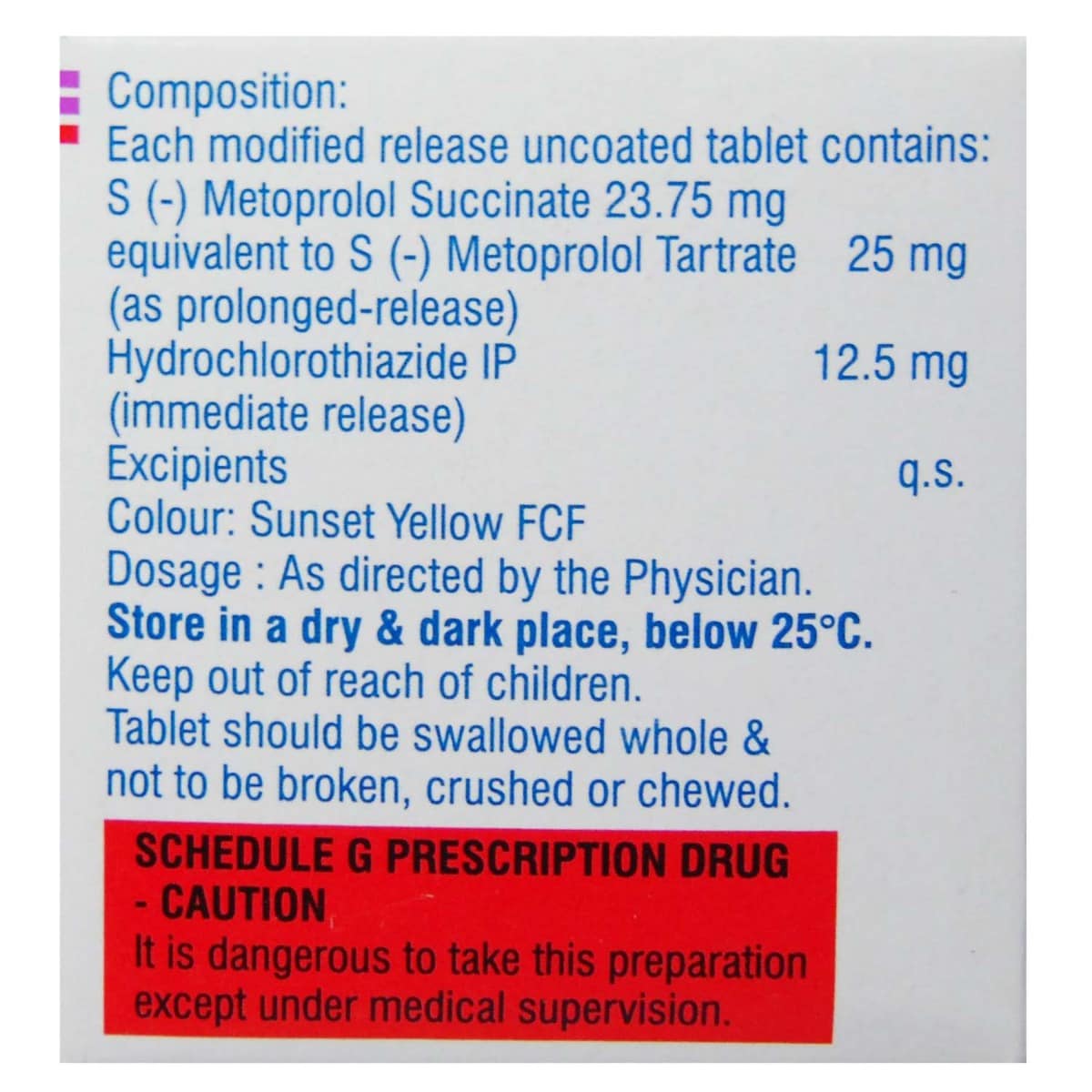Metpure-H Tablet 10's Price, Uses, Side Effects, Composition - Apollo ...