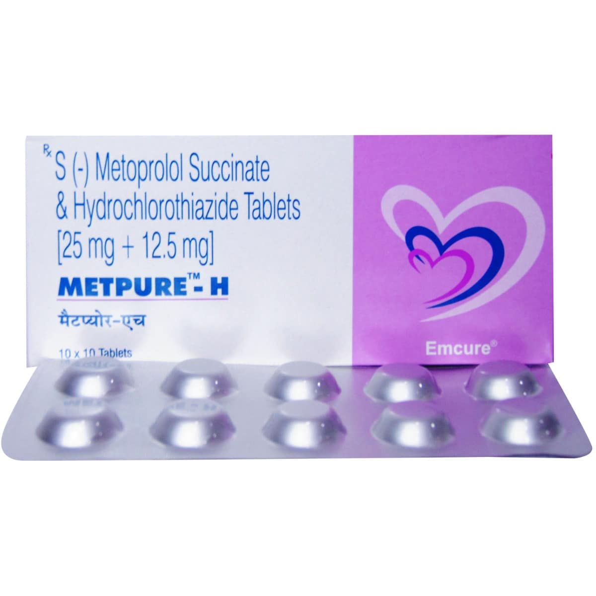 Metpure-H Tablet 10's Price, Uses, Side Effects, Composition - Apollo ...