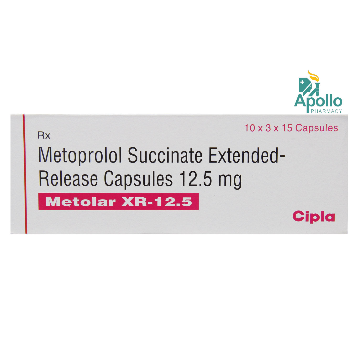 Metolar XR-12.5 Capsule 15's Price, Uses, Side Effects, Composition ...