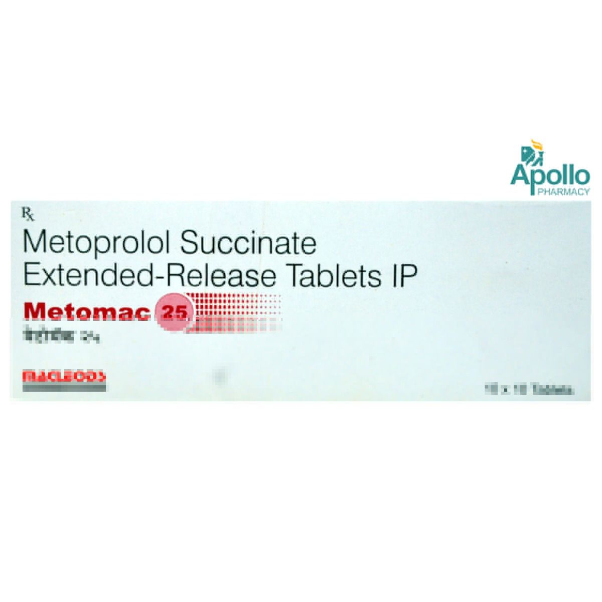 METOMAC 25MG TABLET Price, Uses, Side Effects, Composition - Apollo ...