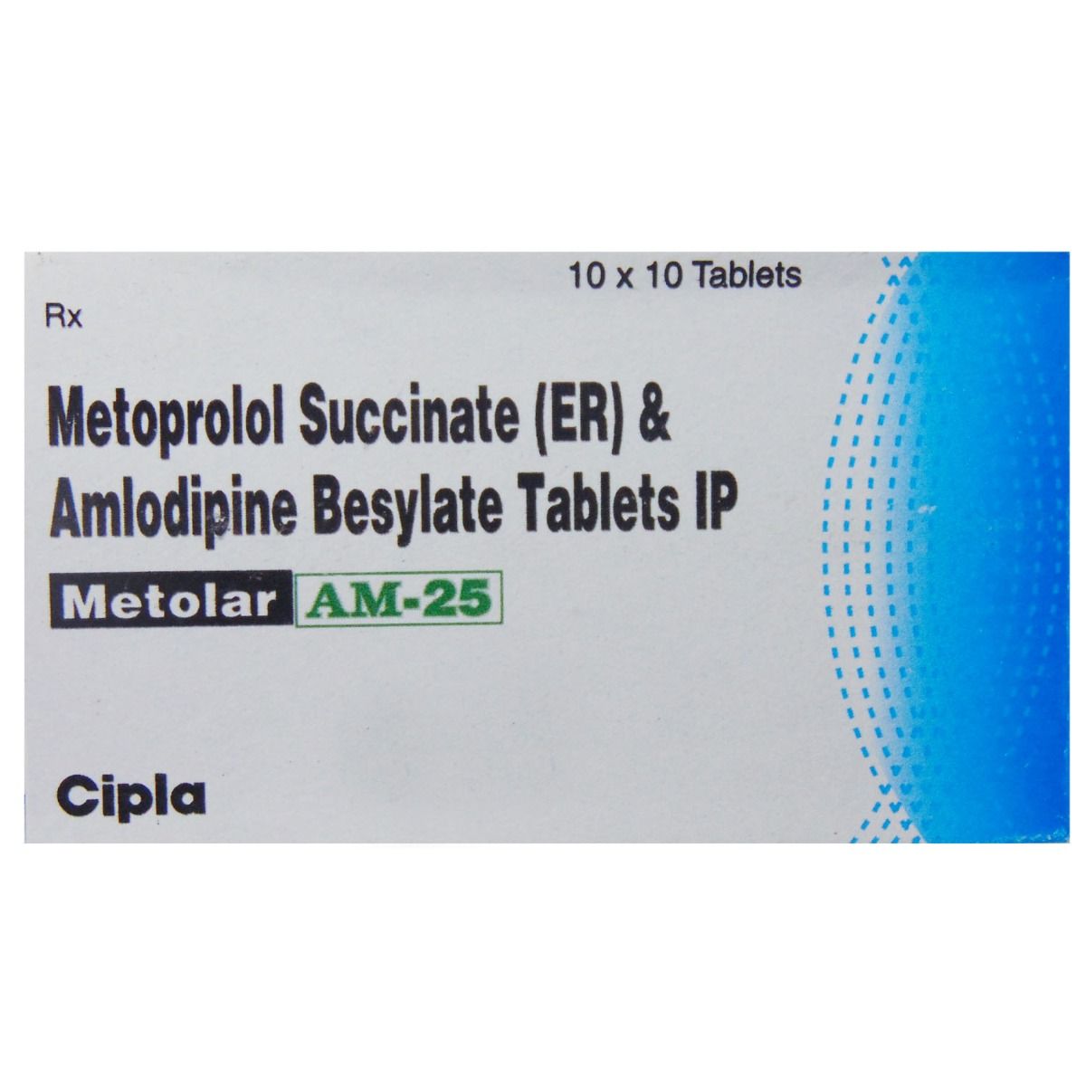 Metolar AM 25 Tablet 10's Price, Uses, Side Effects, Composition ...
