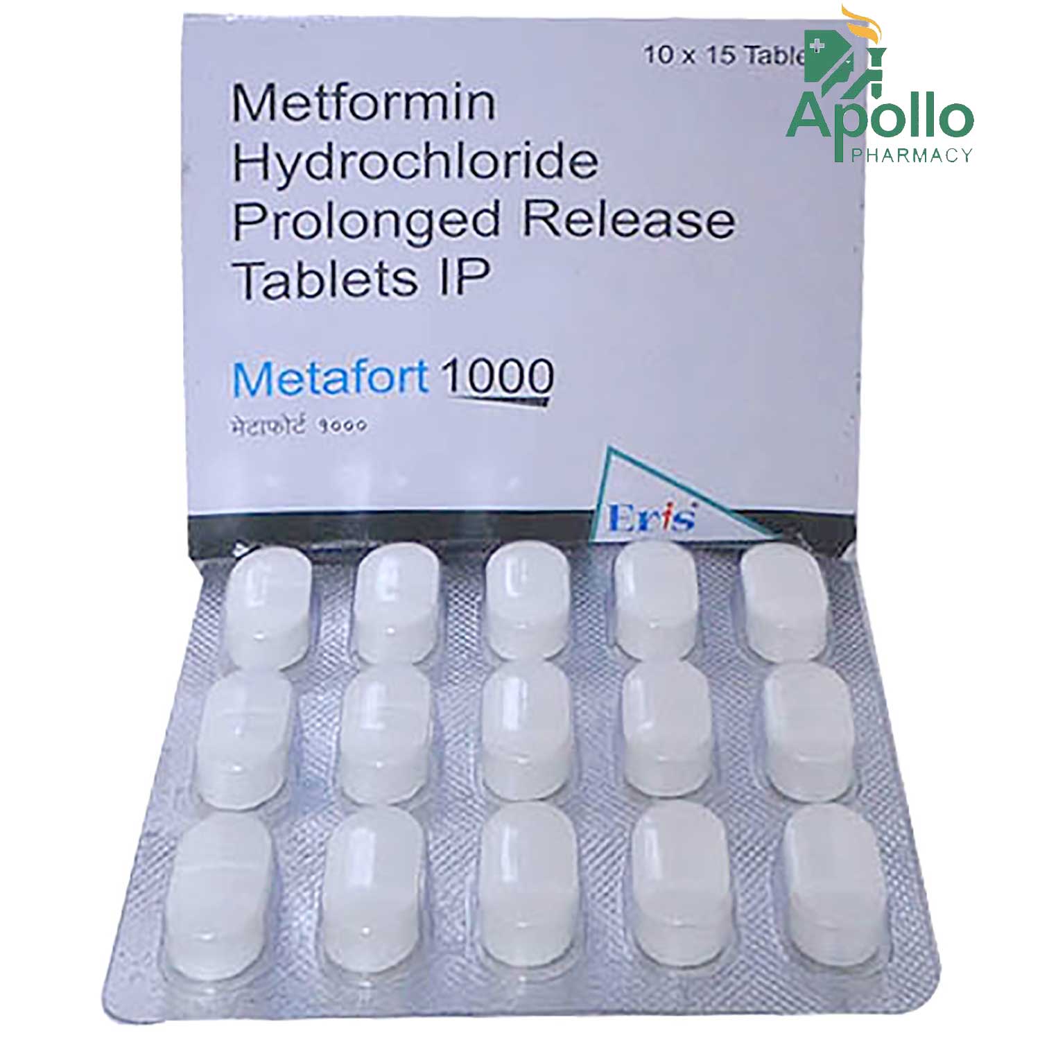 Metafort 1000 Tablet 15's Price, Uses, Side Effects, Composition ...