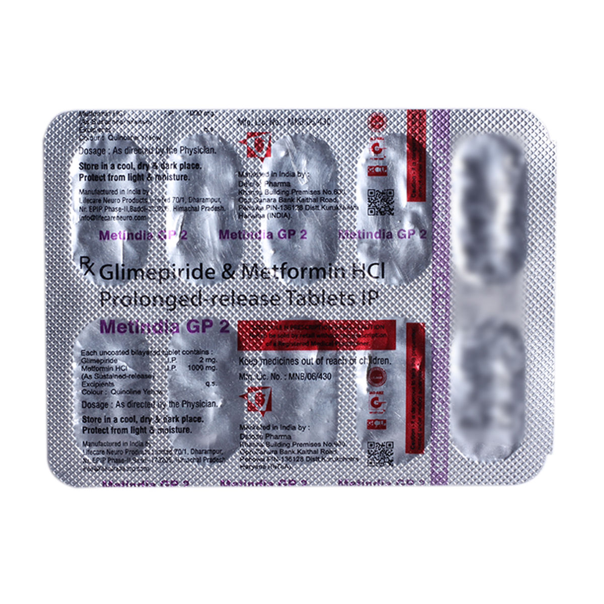 METINDIA GP 2MG TABLET Price, Uses, Side Effects, Composition - Apollo ...
