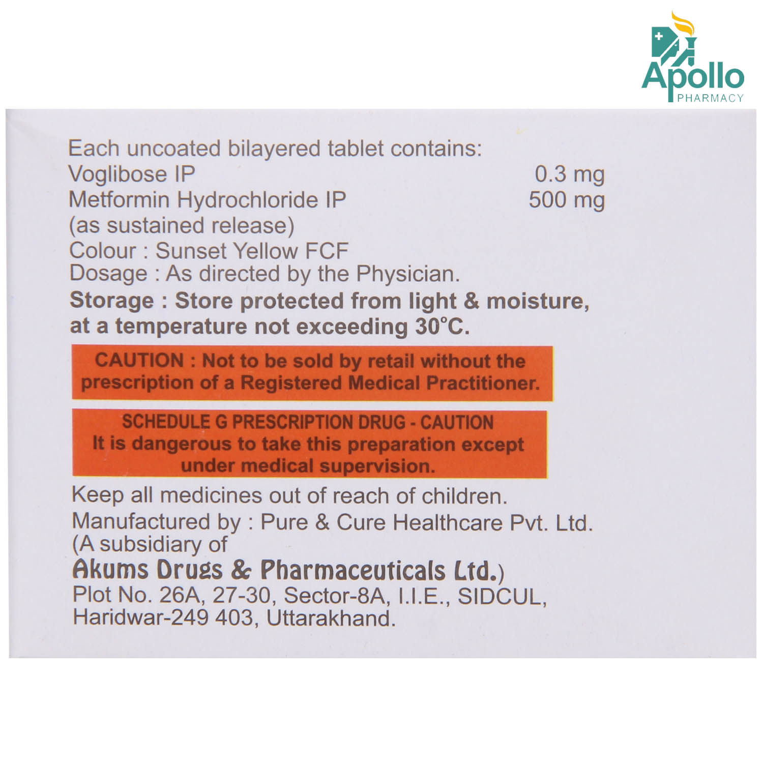 METASENS V 0.3MG TABLET 10'S Price, Uses, Side Effects, Composition ...