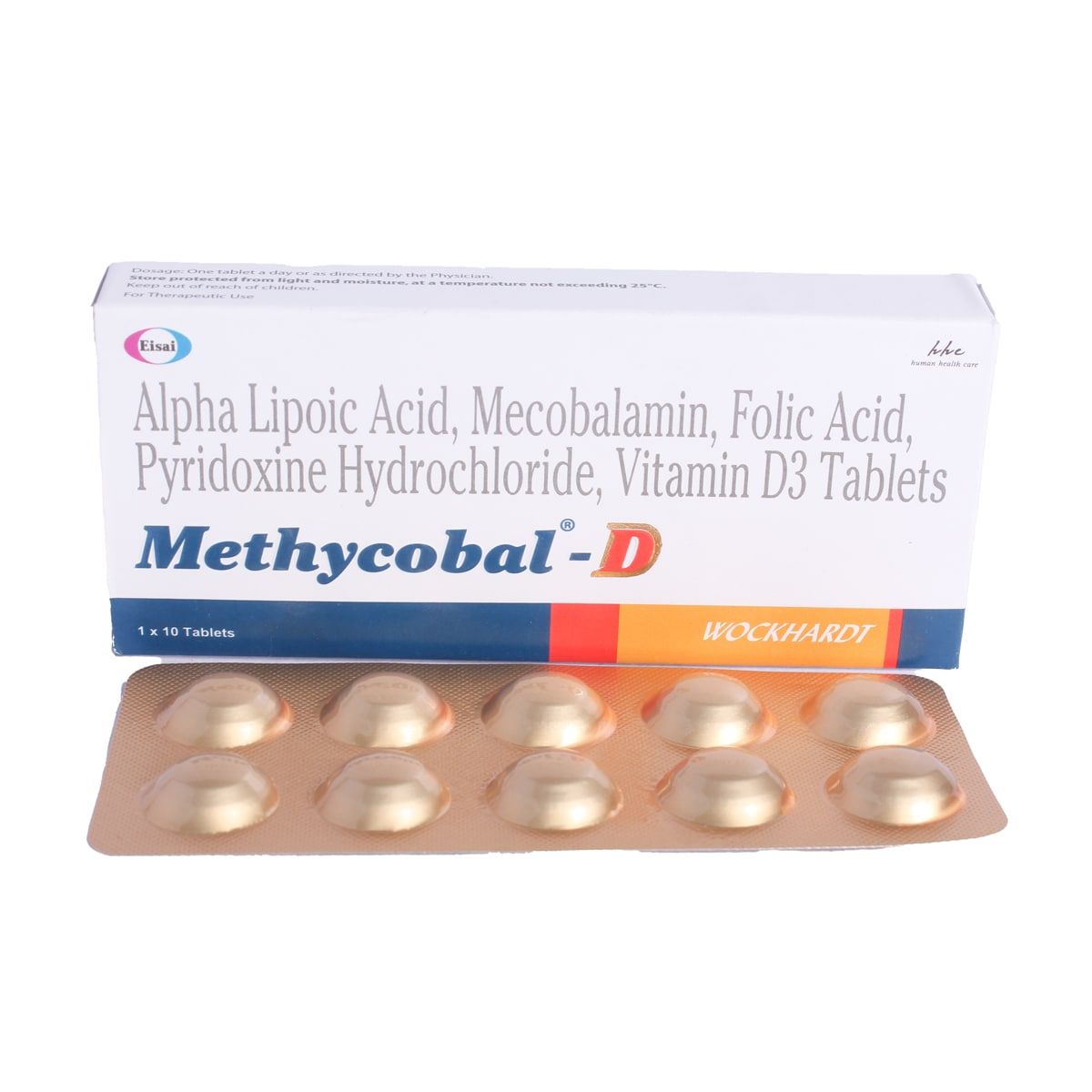 Methycobal D Tablet 10's Price, Uses, Side Effects, Composition ...