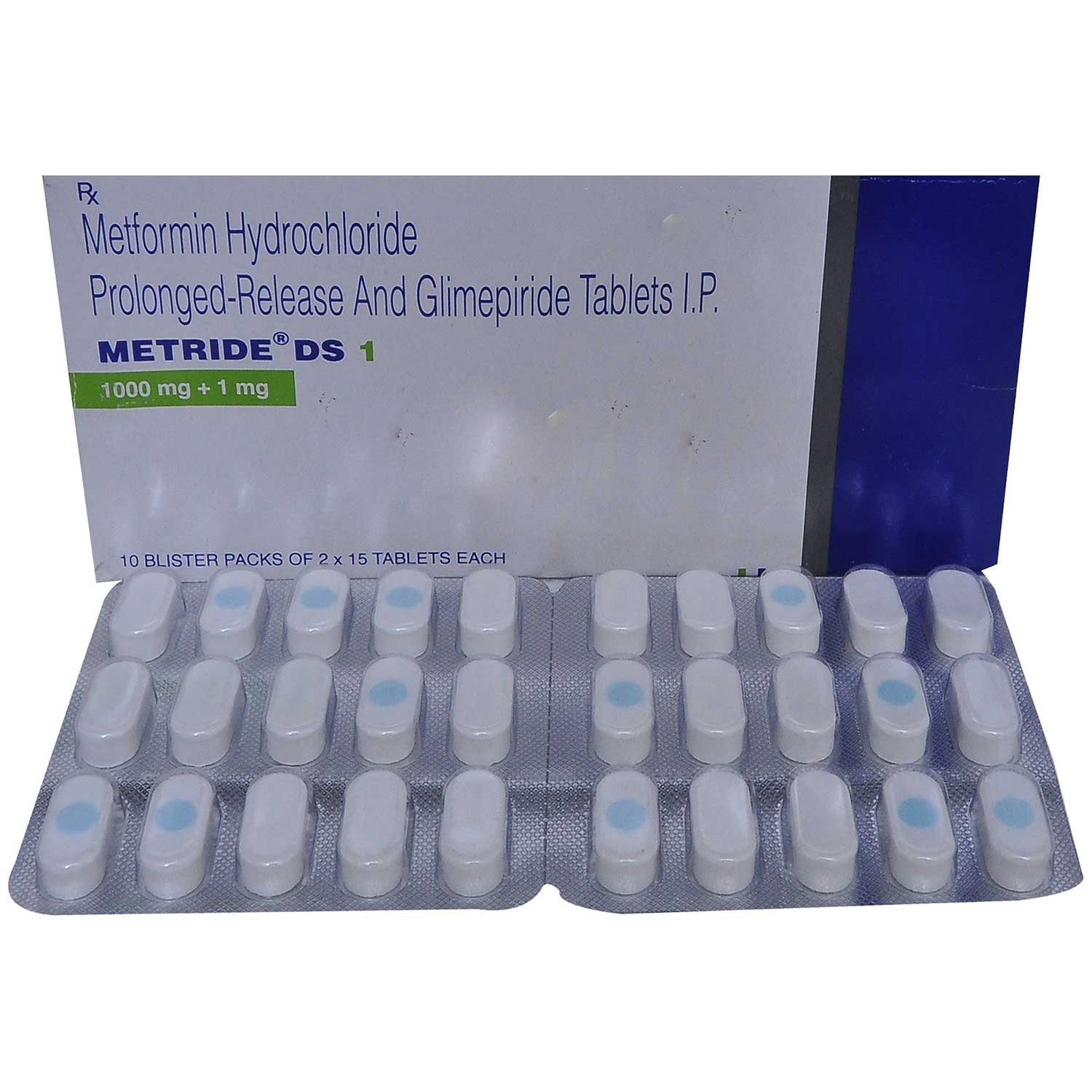 METRIDE DS 1GM TABLET 15'S Price, Uses, Side Effects, Composition ...