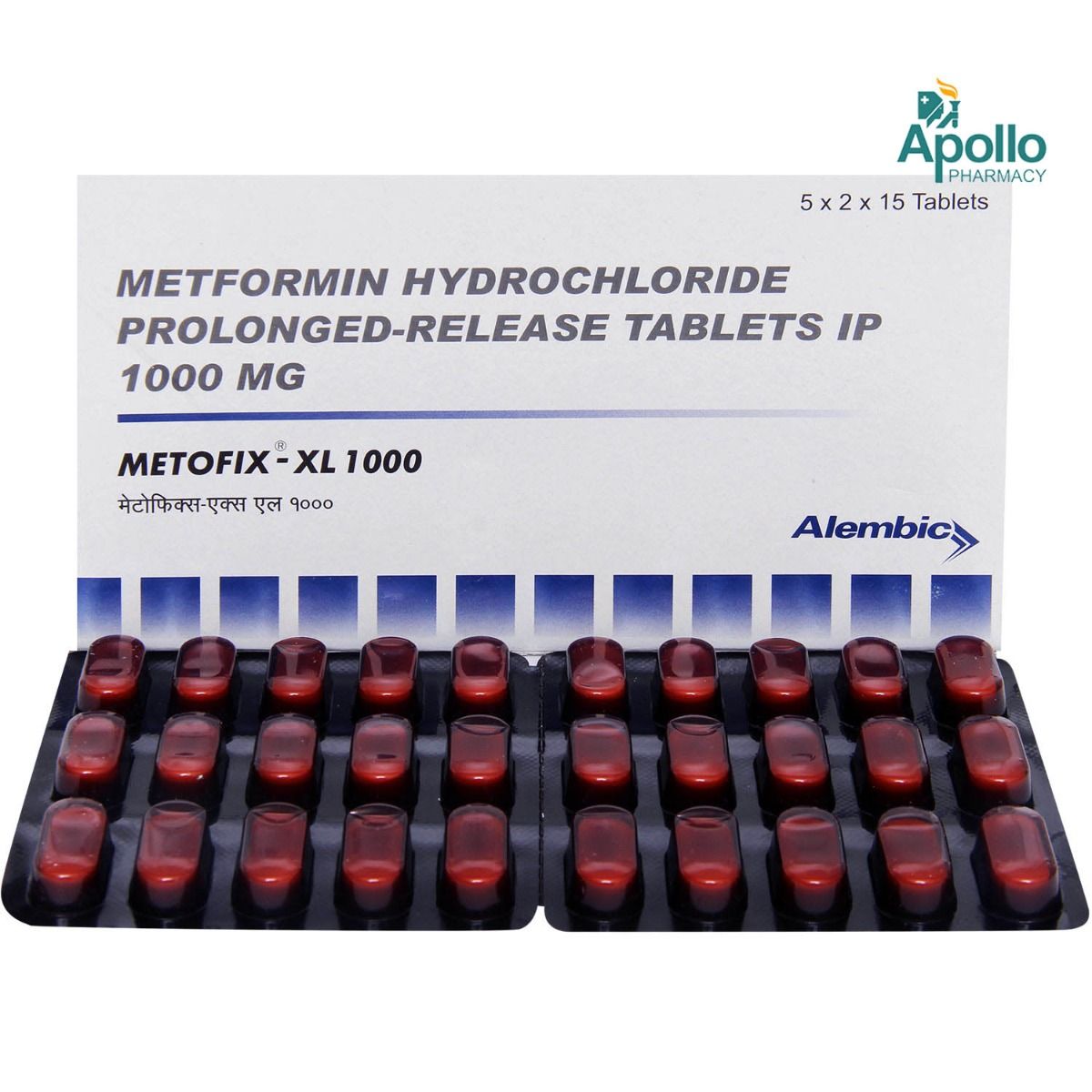 METOFIX XL 1000MG TABLET 15'S Price, Uses, Side Effects, Composition ...