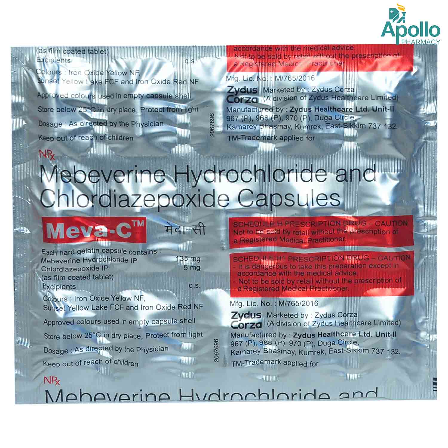 Meva C Capsule 15's Price, Uses, Side Effects, Composition - Apollo ...