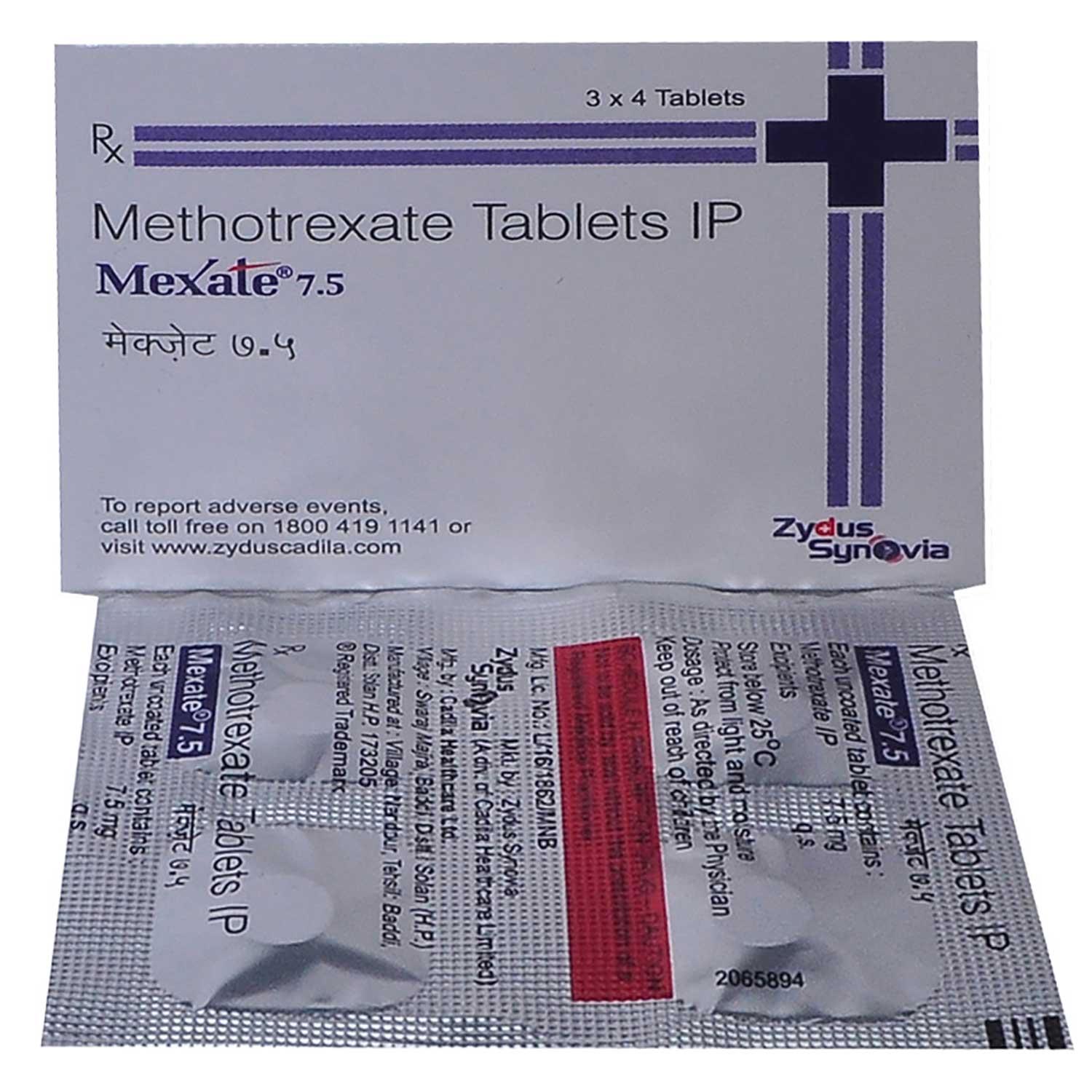 Mexate 7.5 Tablet 4's Price, Uses, Side Effects, Composition - Apollo ...