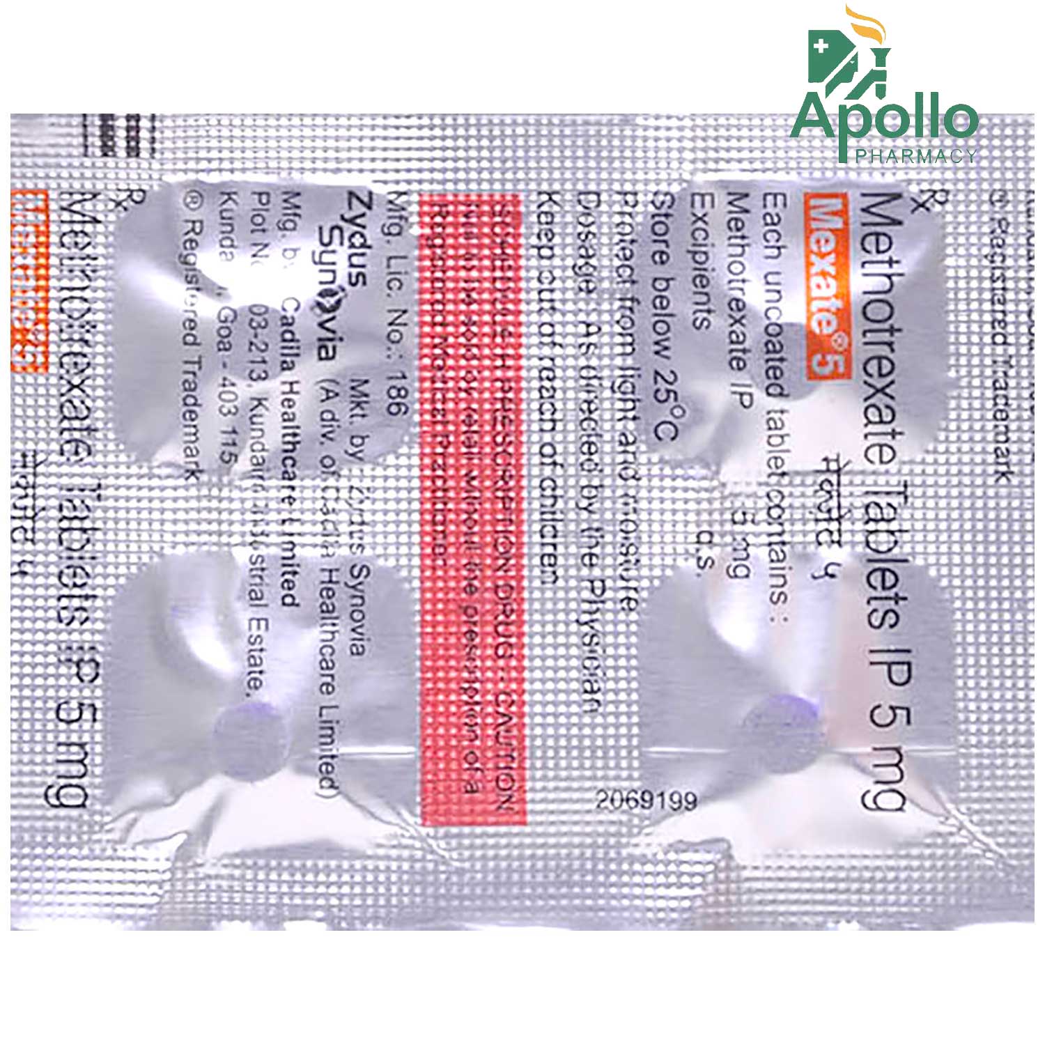 MEXATE 5MG TABLET Price, Uses, Side Effects, Composition - Apollo Pharmacy