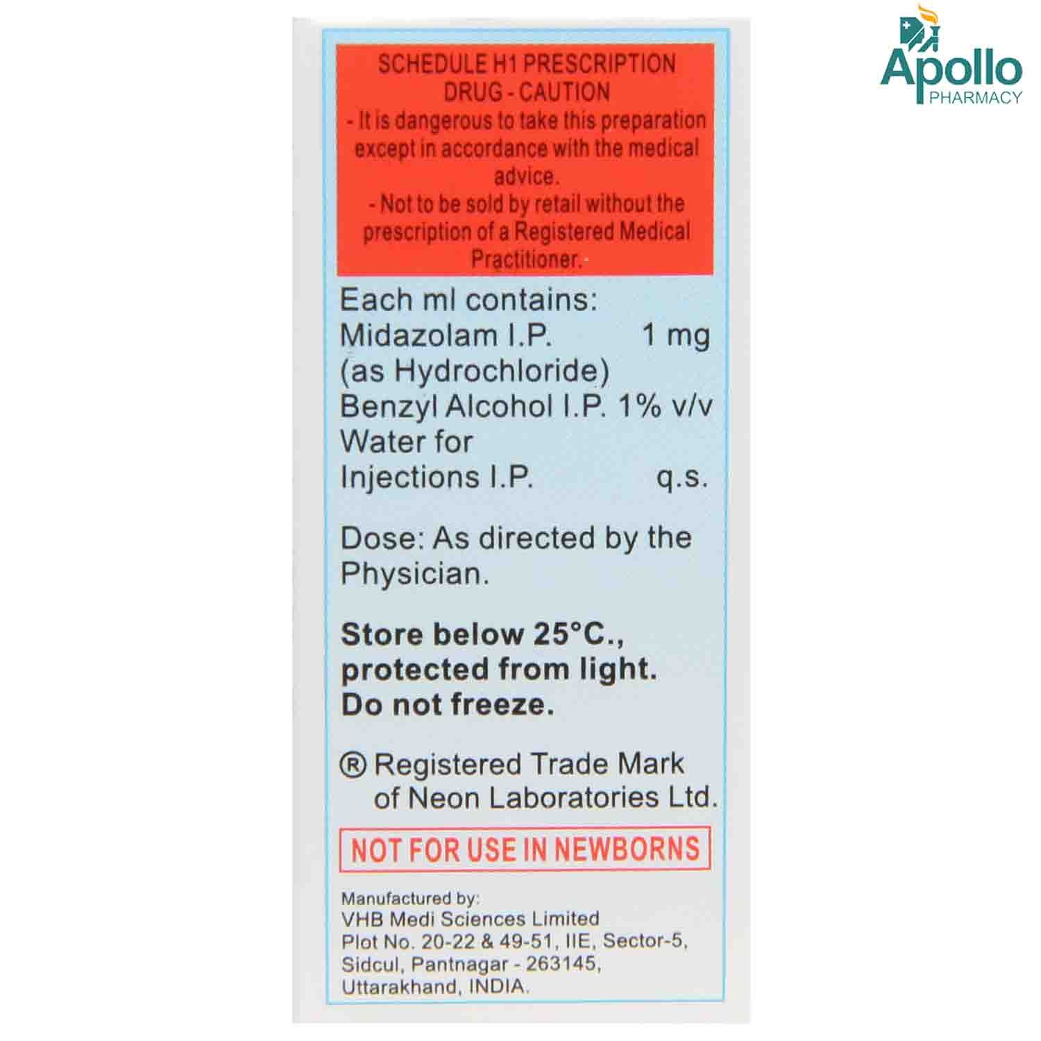 MEZOLAM INJECTION 10ML Price, Uses, Side Effects, Composition - Apollo ...