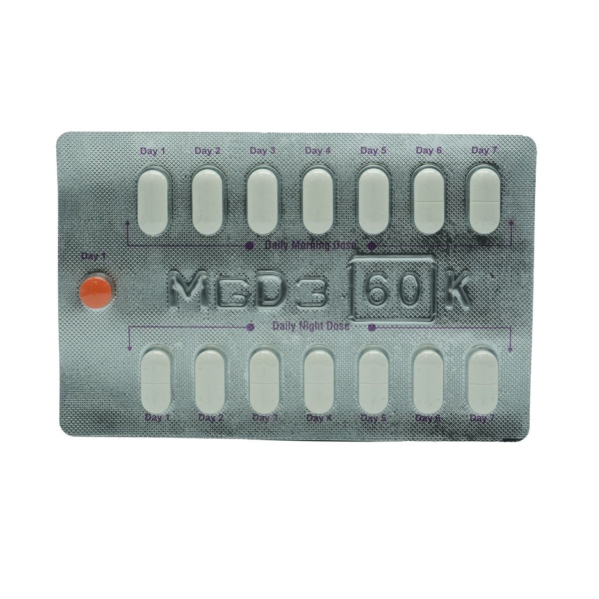 MGD3 60K KIT Price, Uses, Side Effects, Composition - Apollo Pharmacy