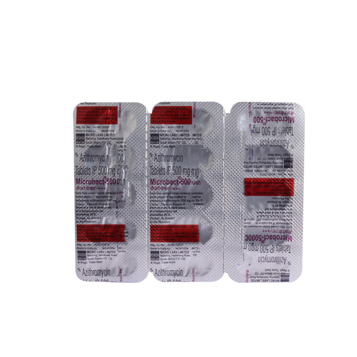 Microbact-500 mg Tablet 5's Price, Uses, Side Effects, Composition ...