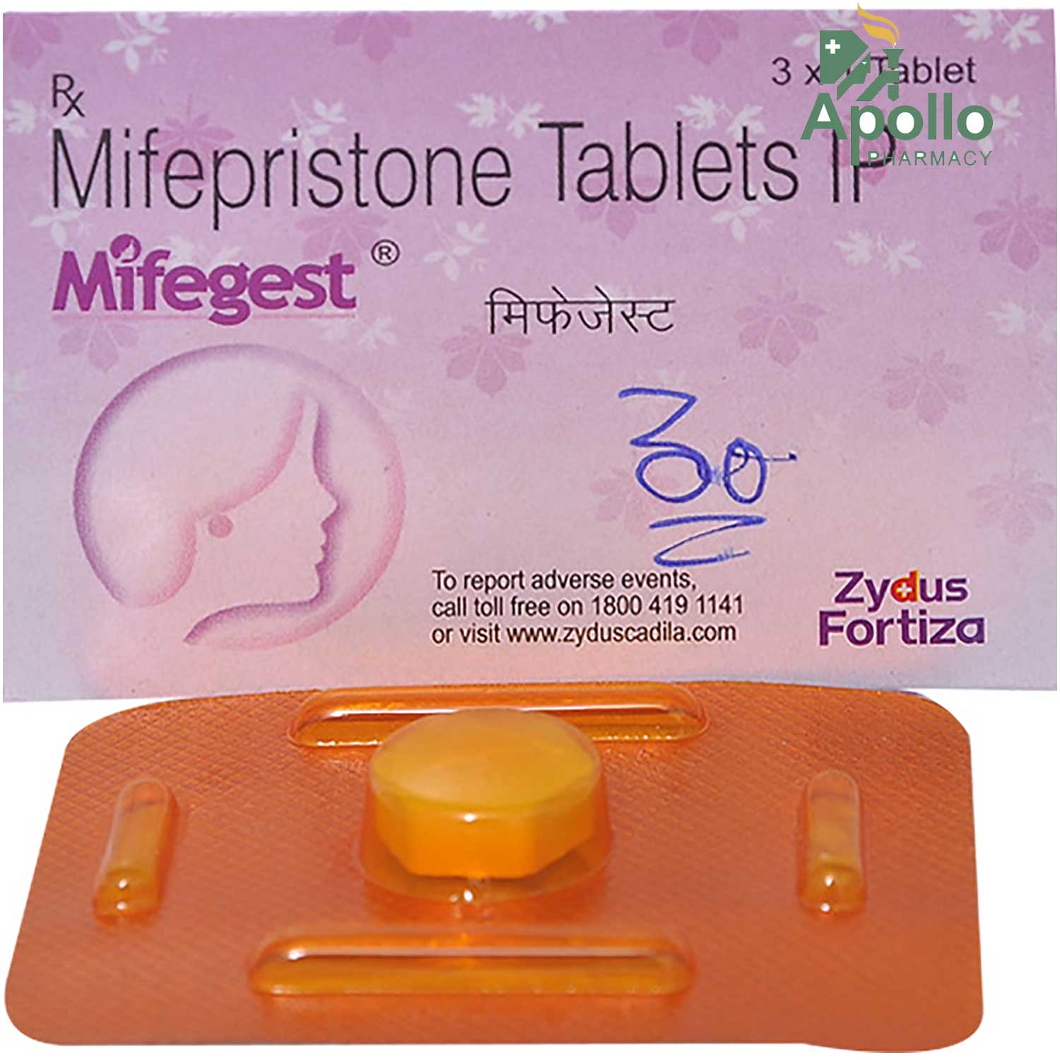 Mifegest Tablet 1's Price, Uses, Side Effects, Composition - Apollo ...