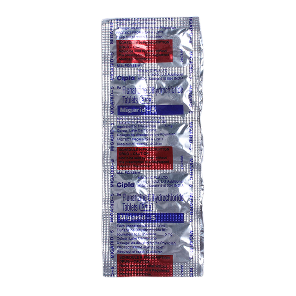 Migarid 5 Tablet 10's Price, Uses, Side Effects, Composition - Apollo ...