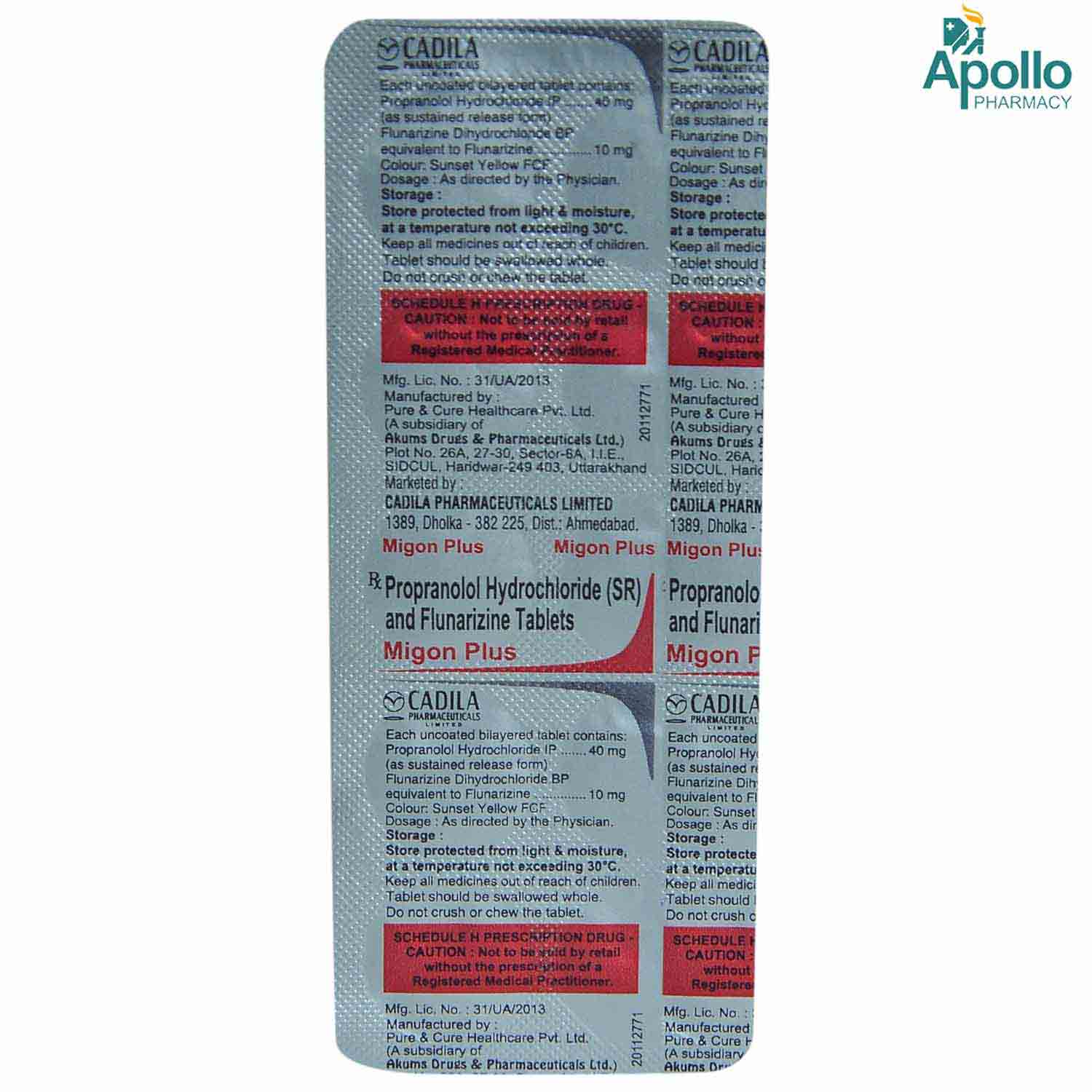 Migon Plus Tablet 10's Price, Uses, Side Effects, Composition - Apollo ...