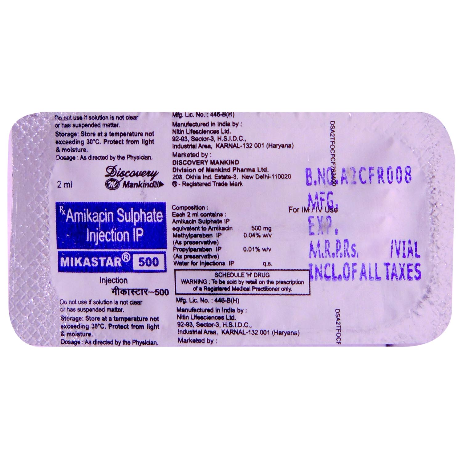 MIKASTAR 500MG INJECTION Price, Uses, Side Effects, Composition ...