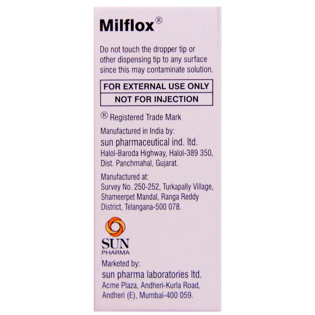 Milflox Eye Drops 5 ml Price, Uses, Side Effects, Composition - Apollo ...