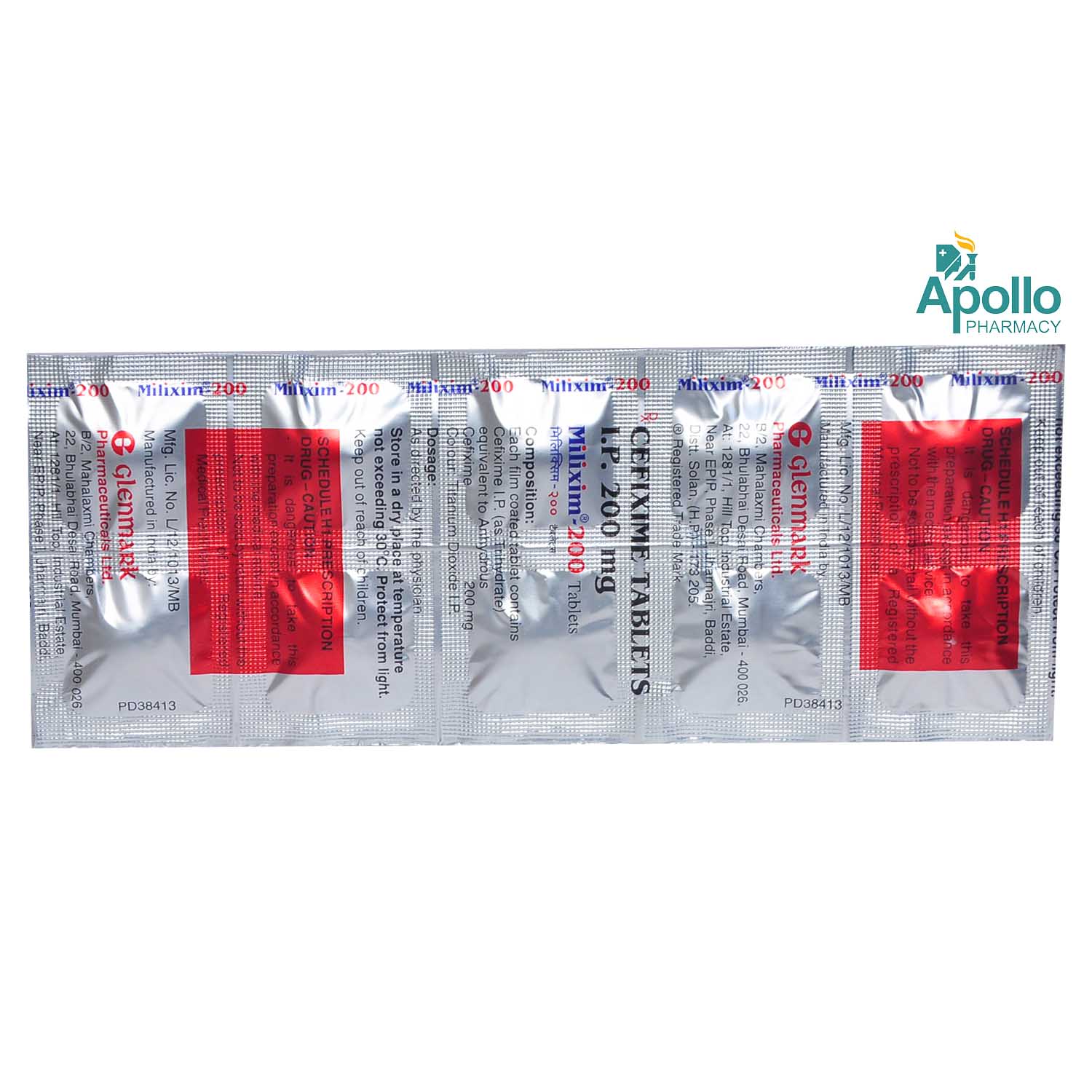 Milixim 200mg Tablet Price, Uses, Side Effects, Composition - Apollo ...