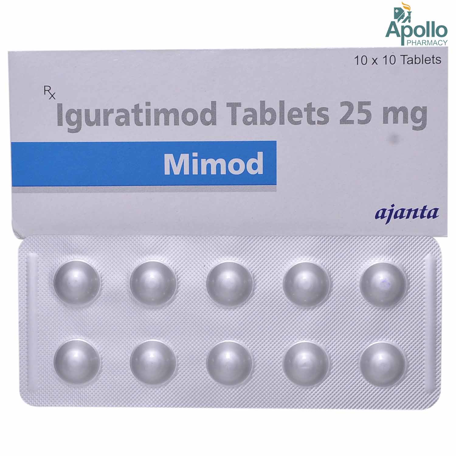 Mimod Tablet 10's Price, Uses, Side Effects, Composition - Apollo Pharmacy